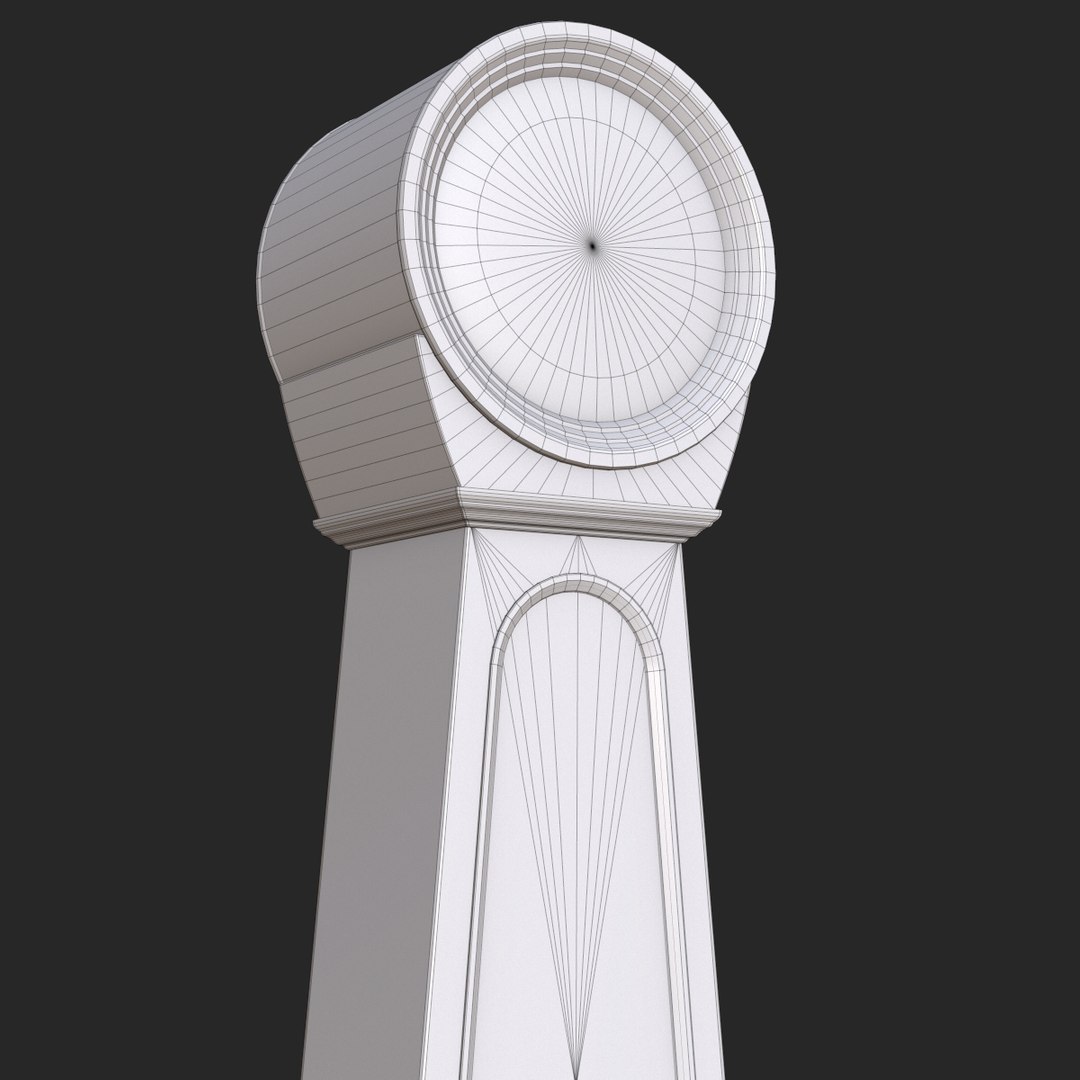3D Retro Clock Model - TurboSquid 1416721