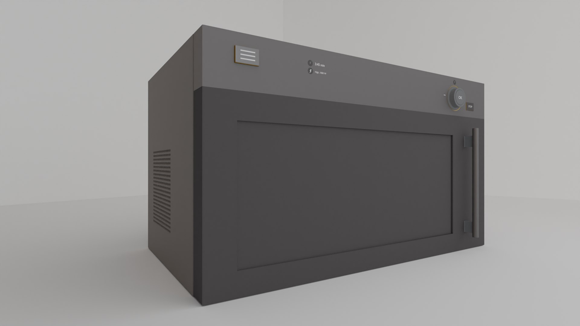 Microwave Model - TurboSquid 1989297