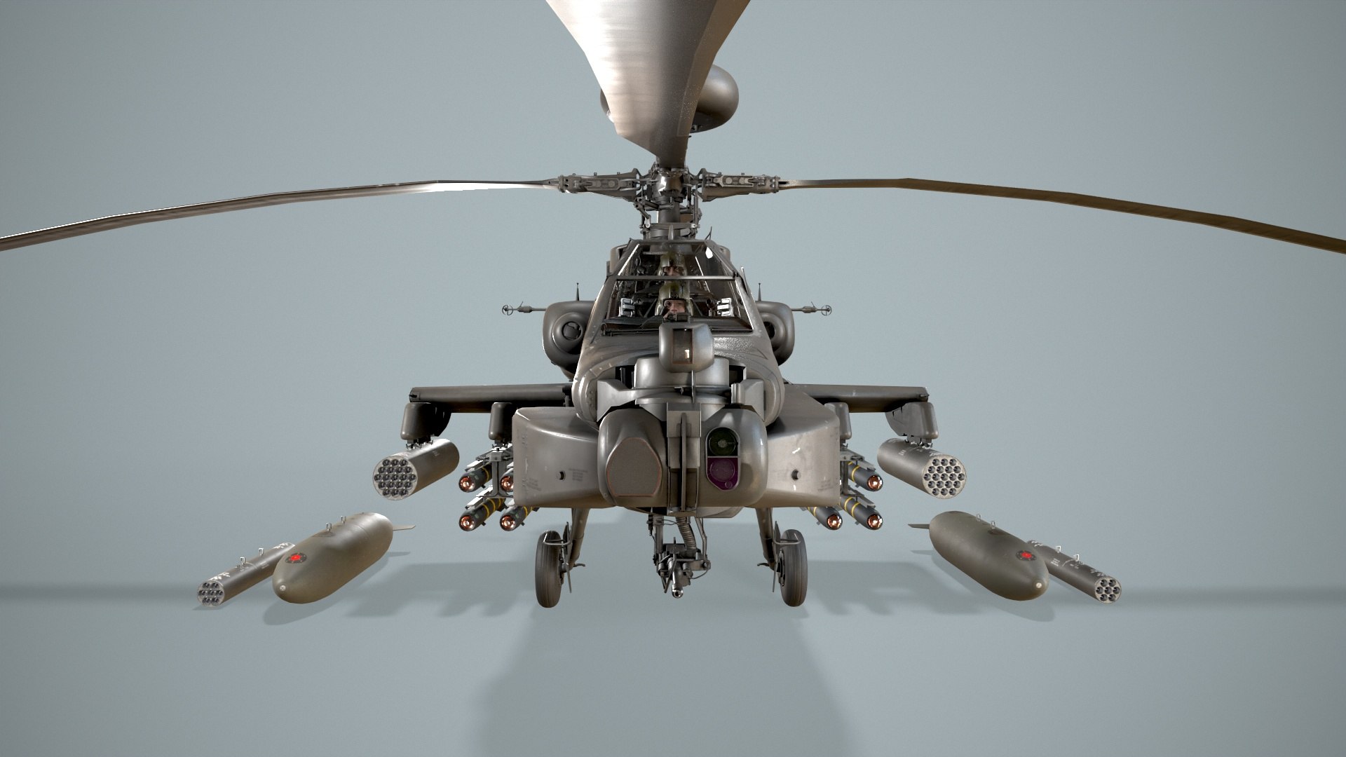 3D Apache AH-64D US Army Complex Animation model - TurboSquid 2064059