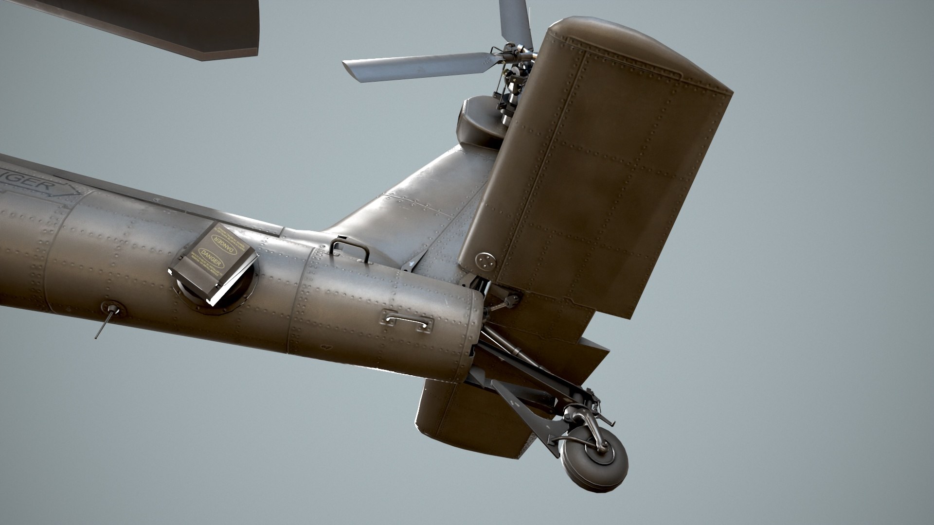 3D Apache AH-64D US Army Complex Animation Model - TurboSquid 2064059