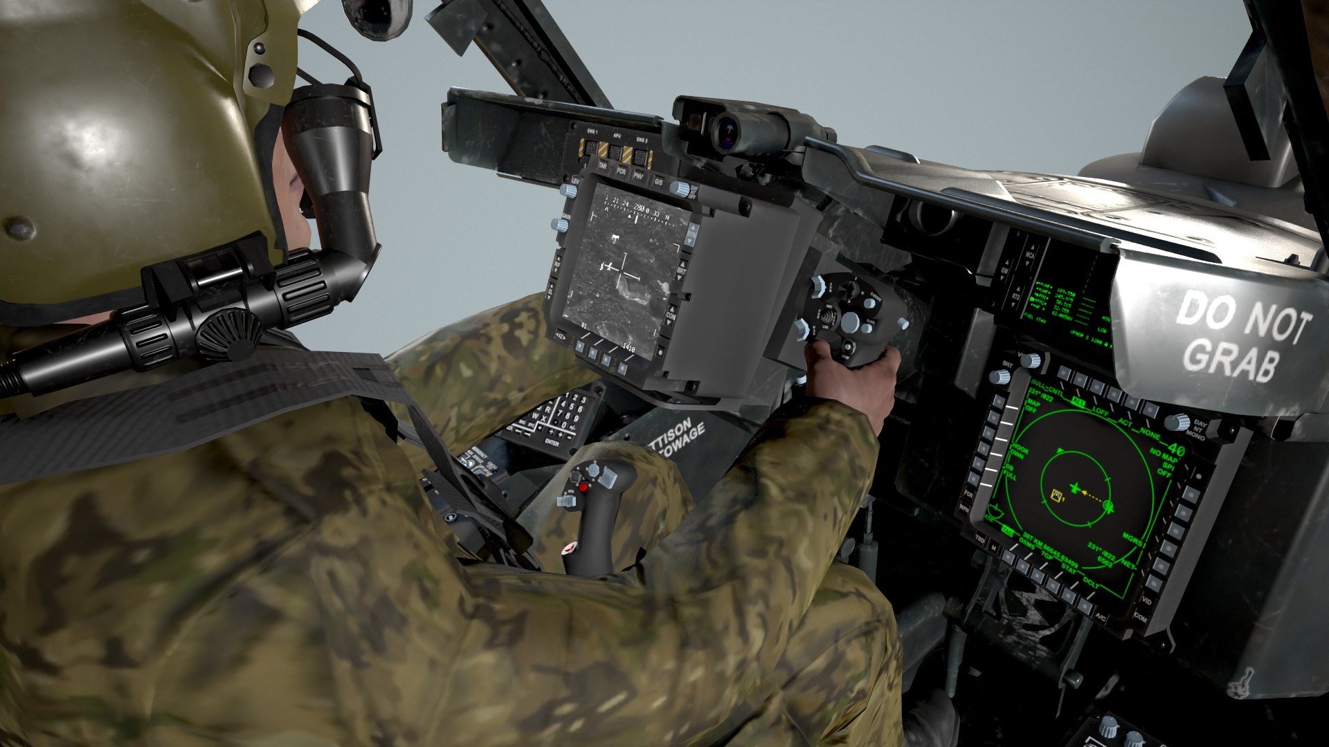 3D Apache AH-64D US Army Complex Animation Model - TurboSquid 2064059