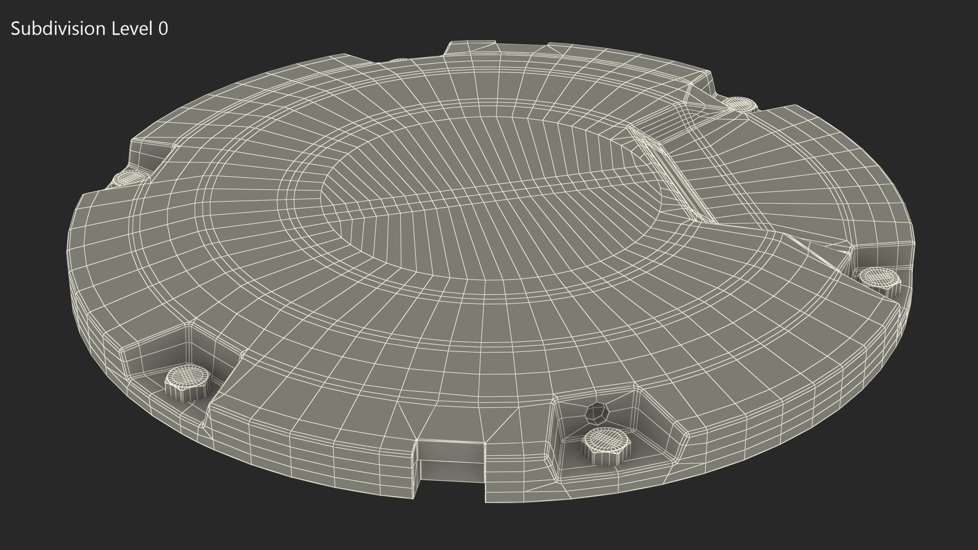 3D White Runway Centerline Light - TurboSquid 2054989