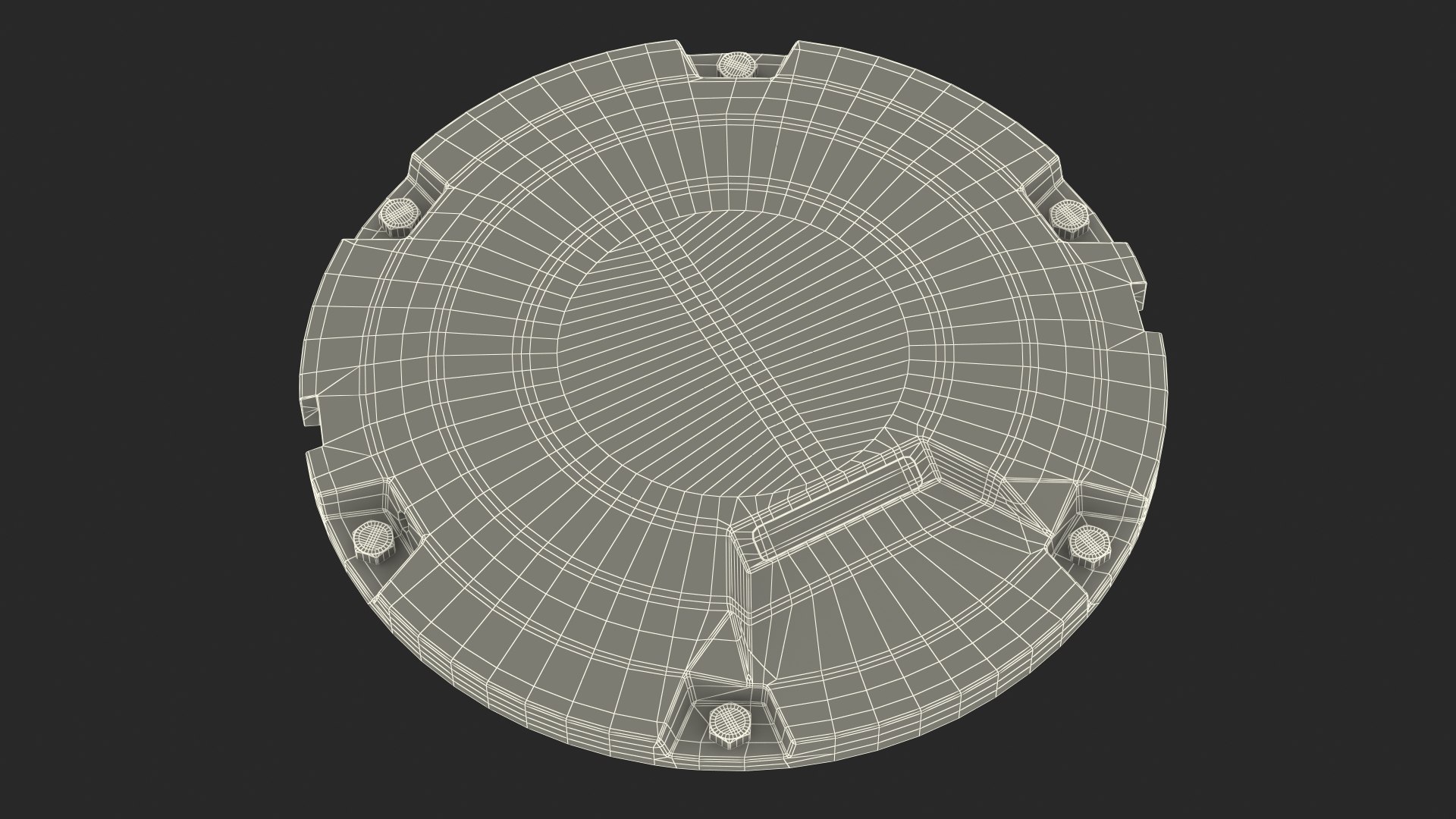 3D White Runway Centerline Light - TurboSquid 2054989