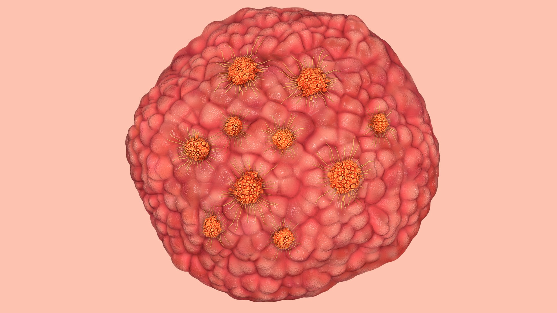 3D Cancer Cells Model - TurboSquid 2208157