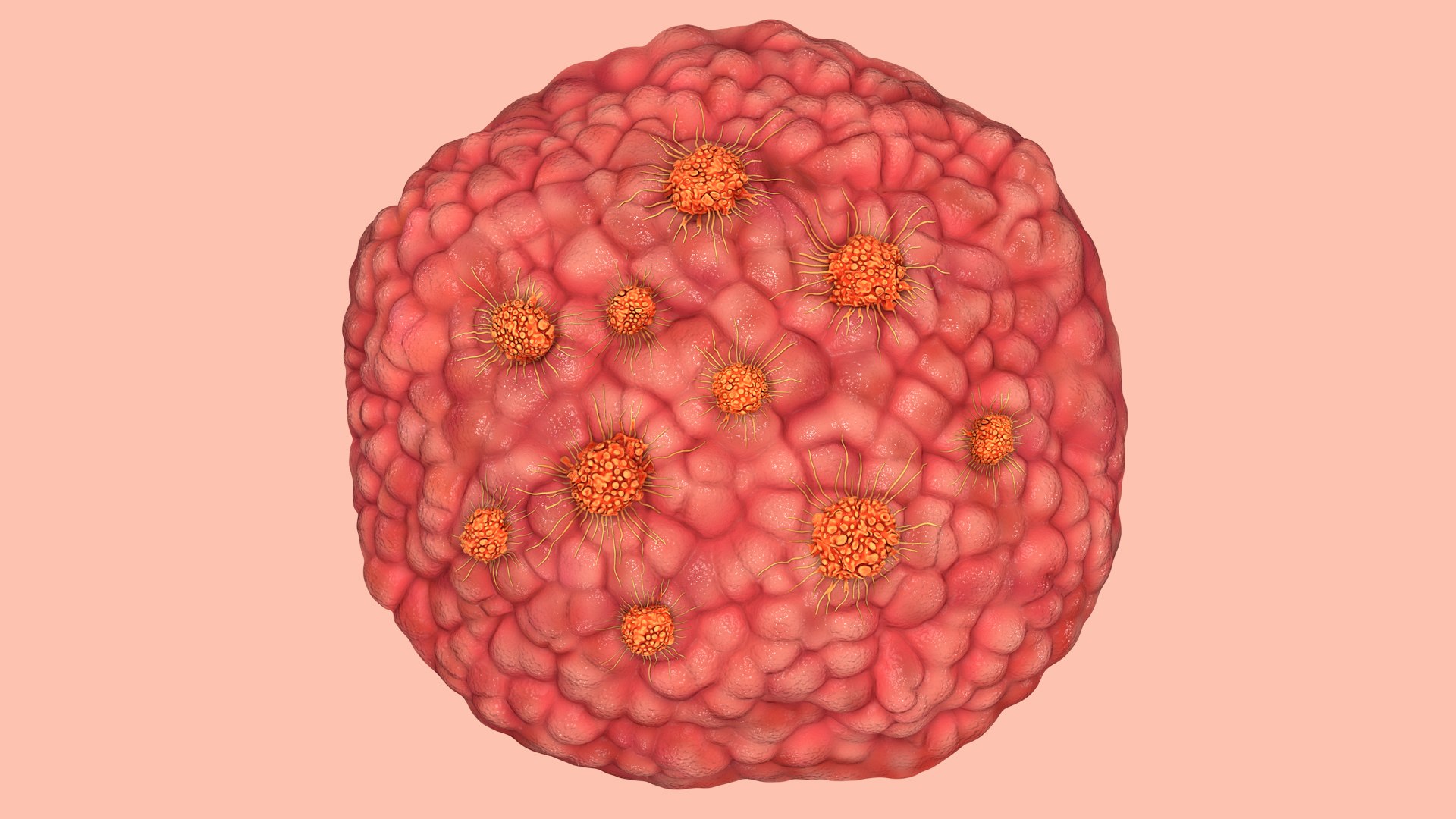 3D Cancer Cells Model - TurboSquid 2208157