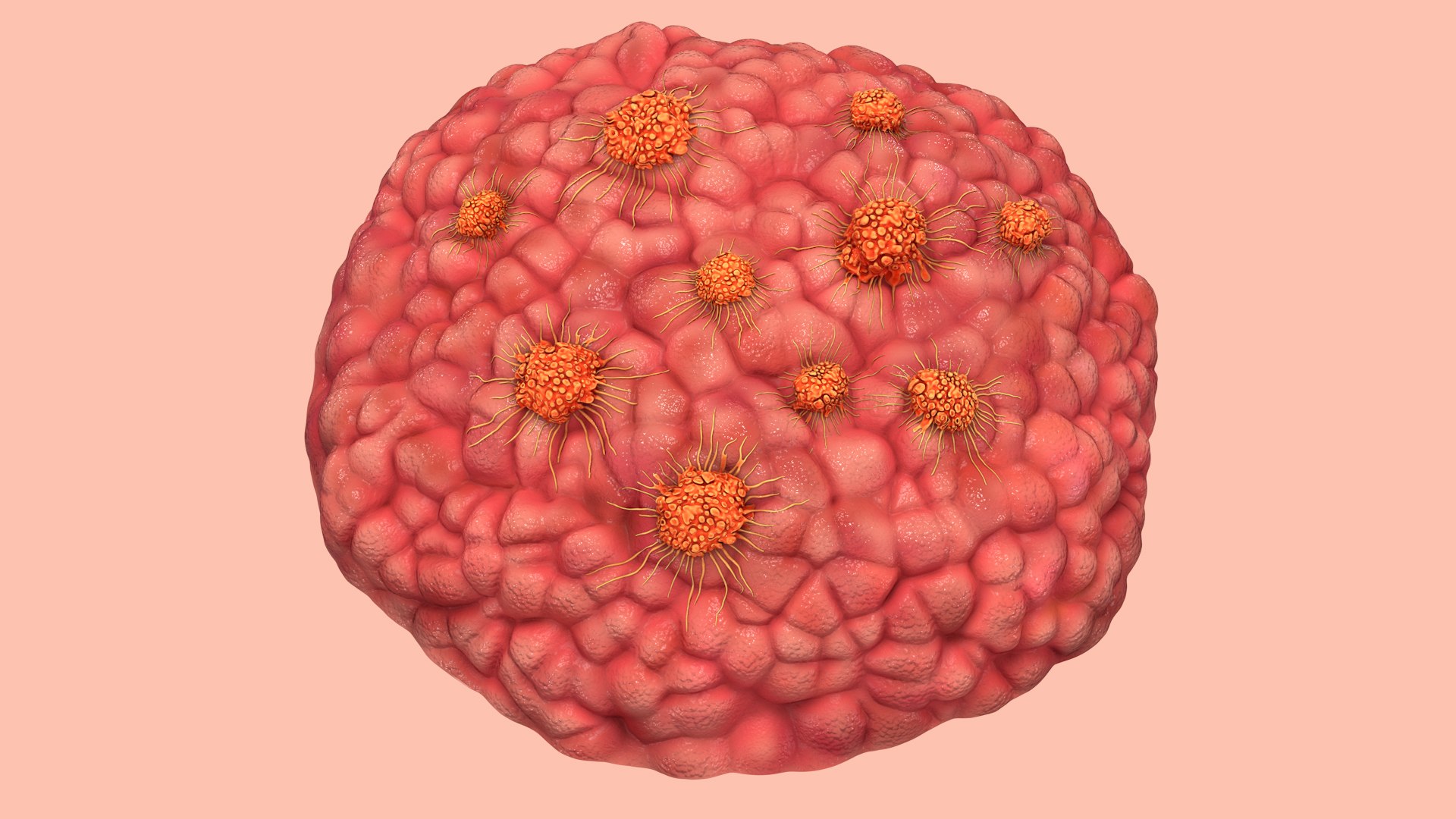 3D Cancer Cells Model - TurboSquid 2208157