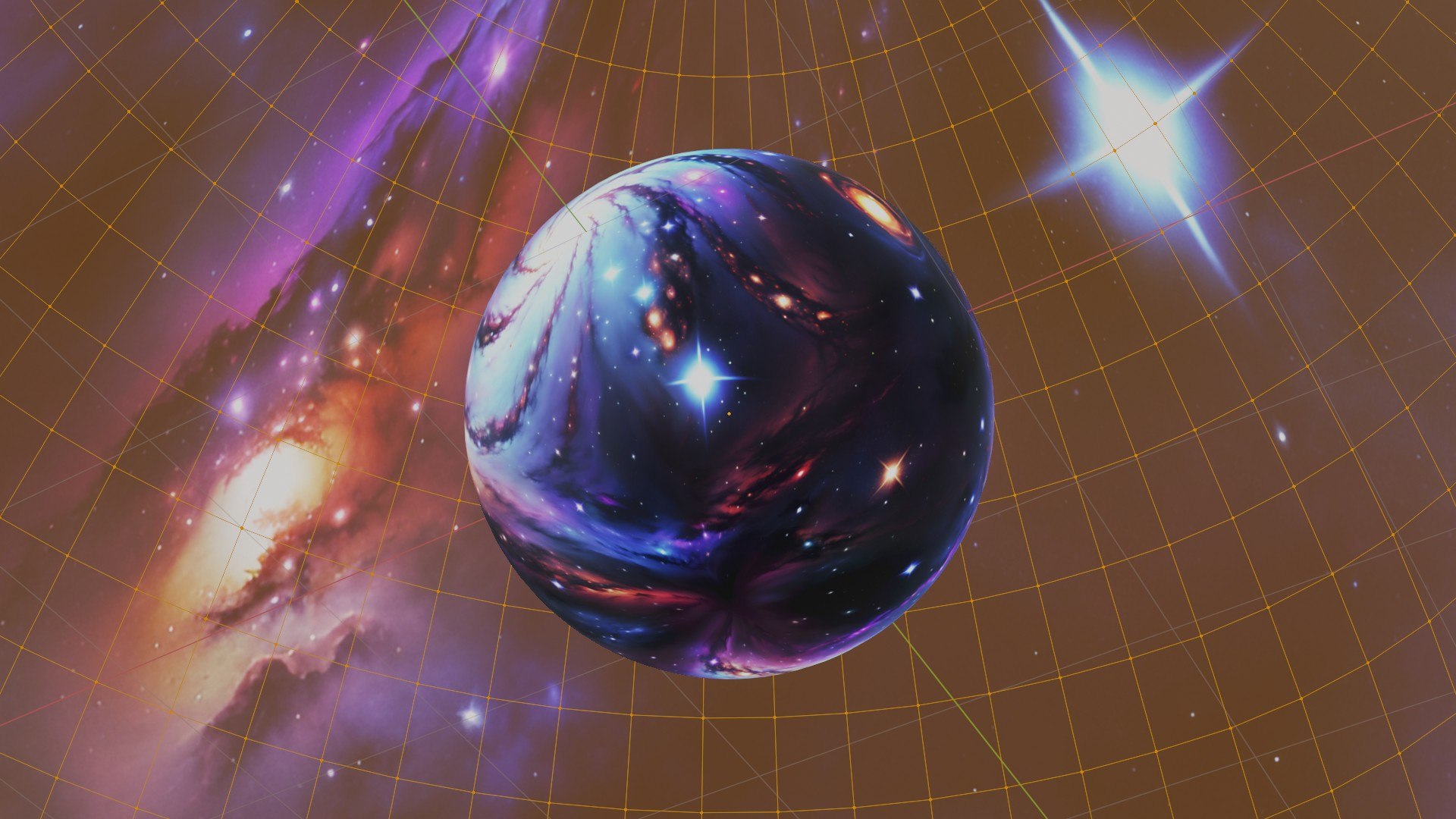 Panoramic Sky SET - Universe Dark Power Environment Sky - 3D Mesh And ...