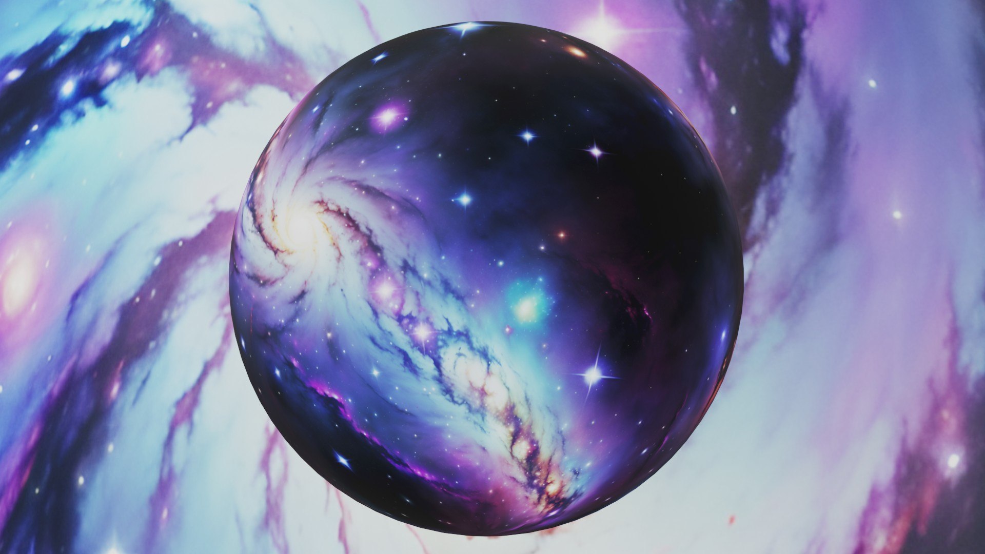 Panoramic Sky SET - Universe Dark Power Environment Sky - 3D Mesh And ...
