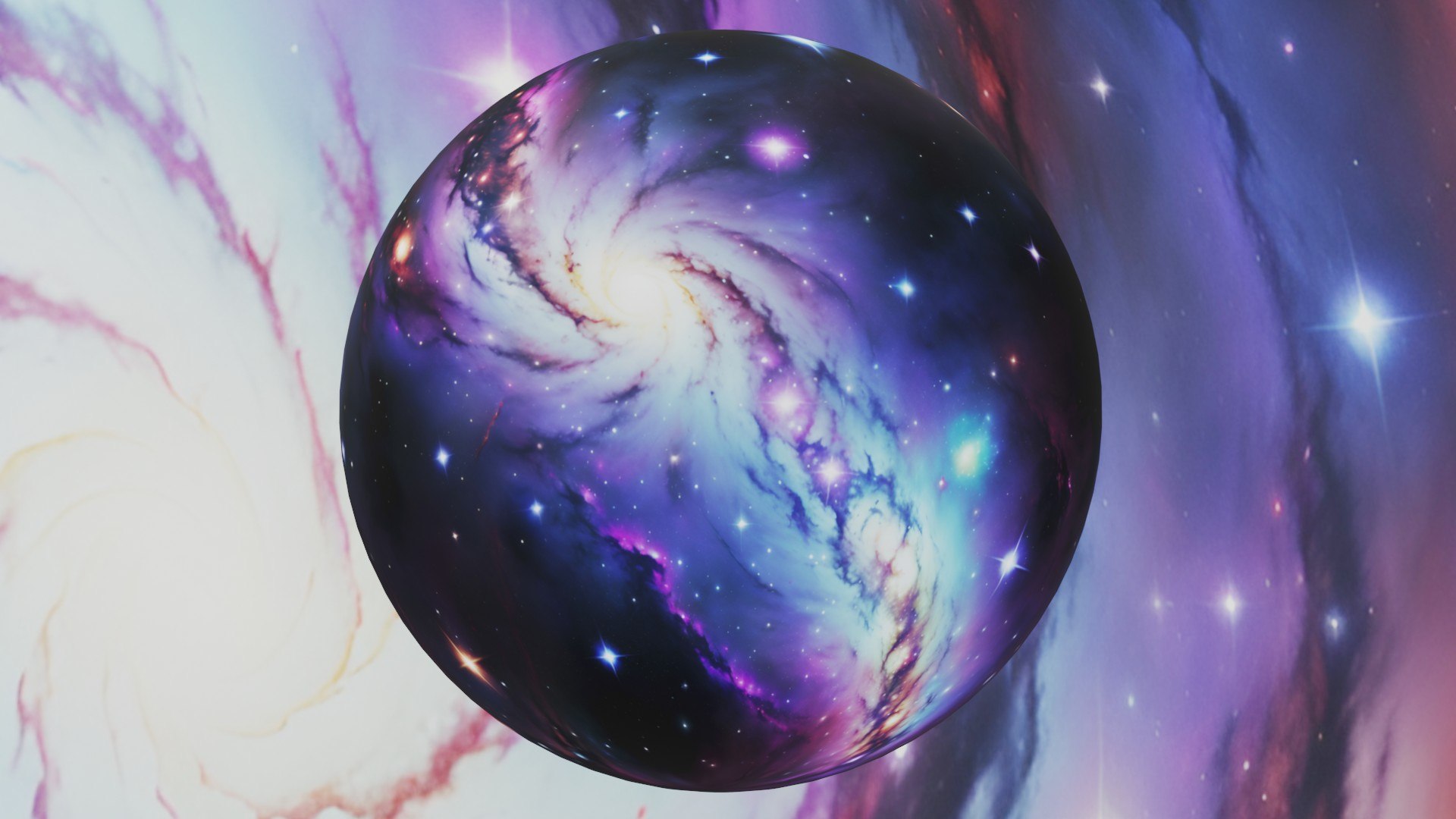 Panoramic Sky SET - Universe Dark Power Environment Sky - 3D Mesh And ...