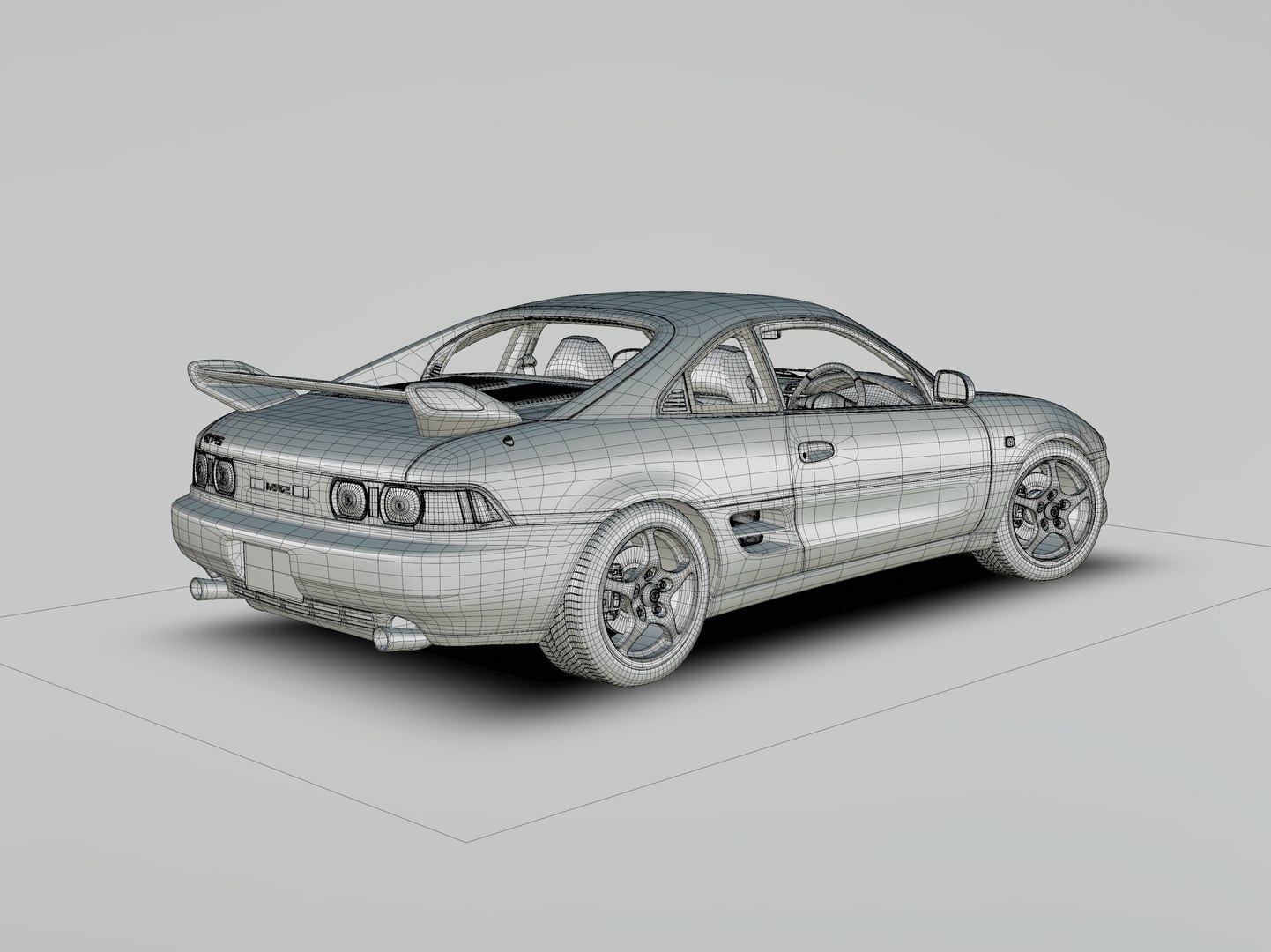 3D Toyota Mr2 Model - TurboSquid 1905644