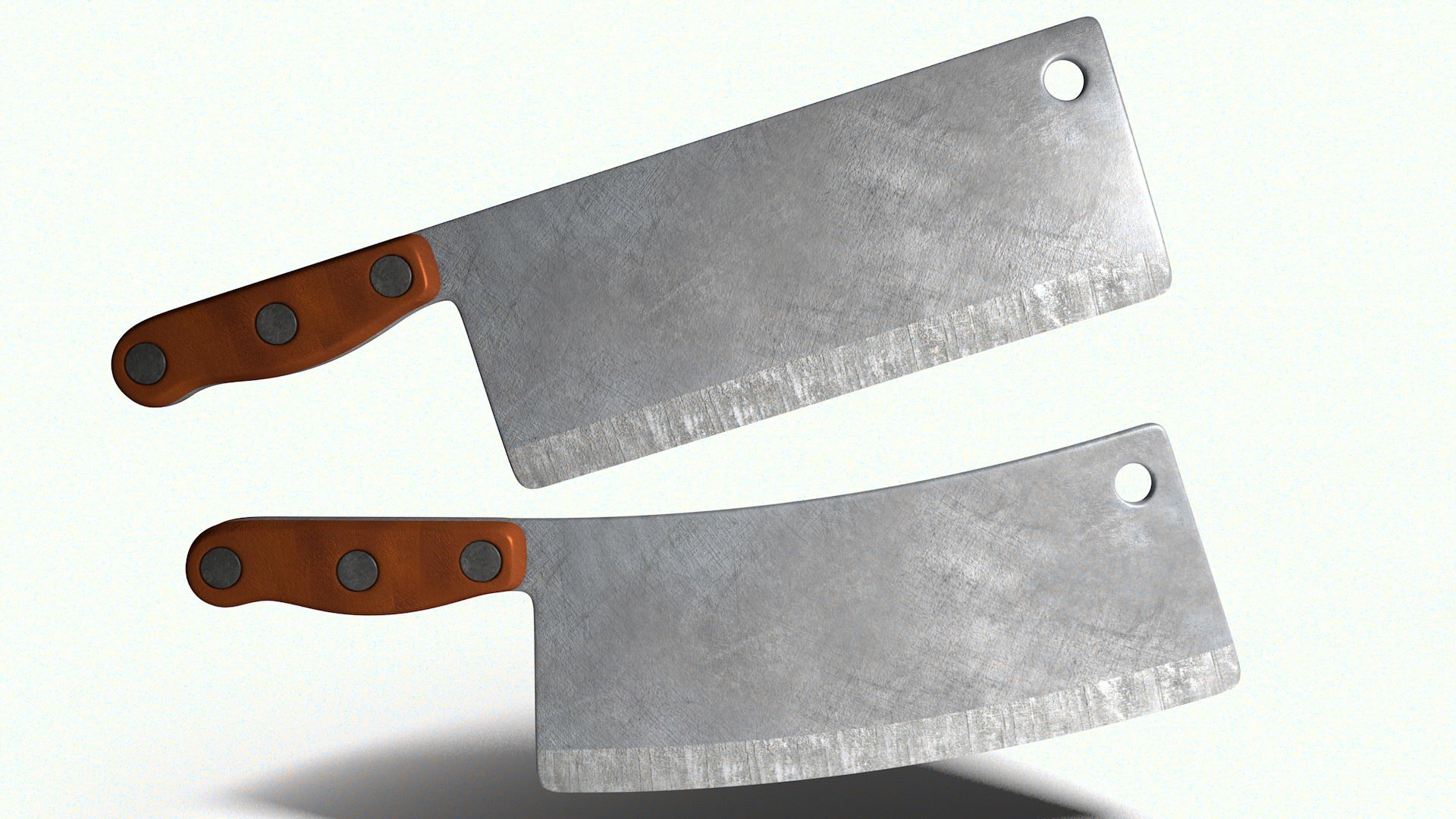 Meat Cleaver 3d Model
