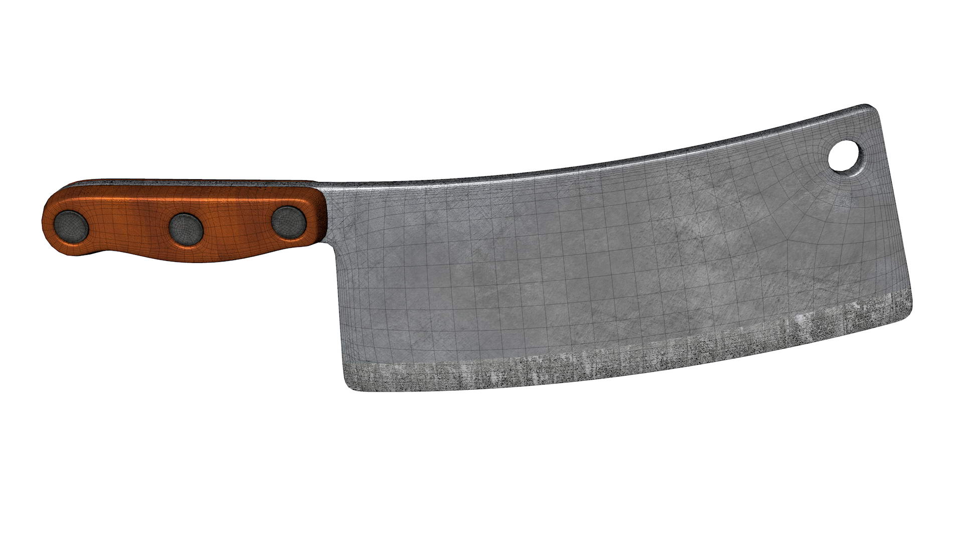 Meat Cleaver 3d Model