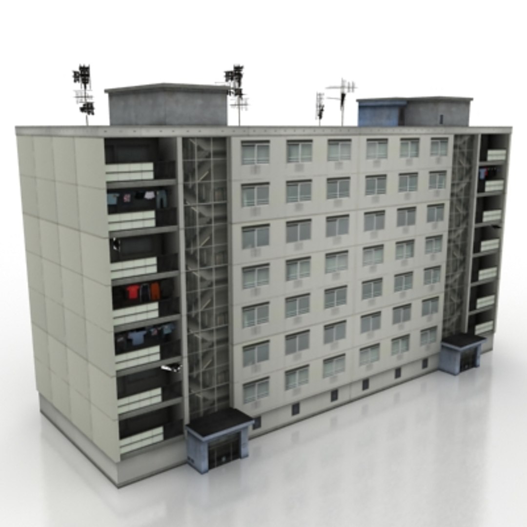 building block 3d model