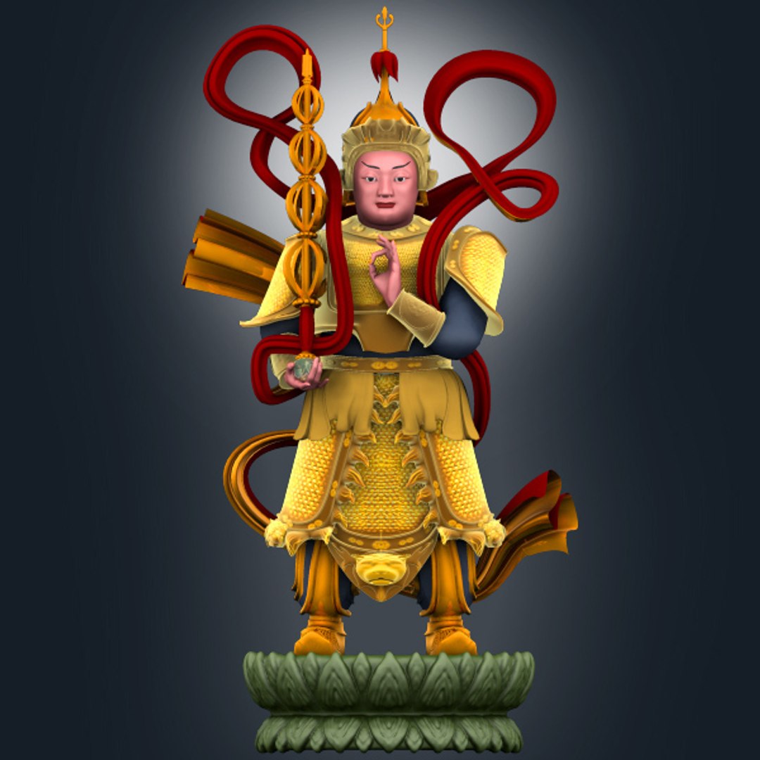Veda Bodhisattva 3d Max