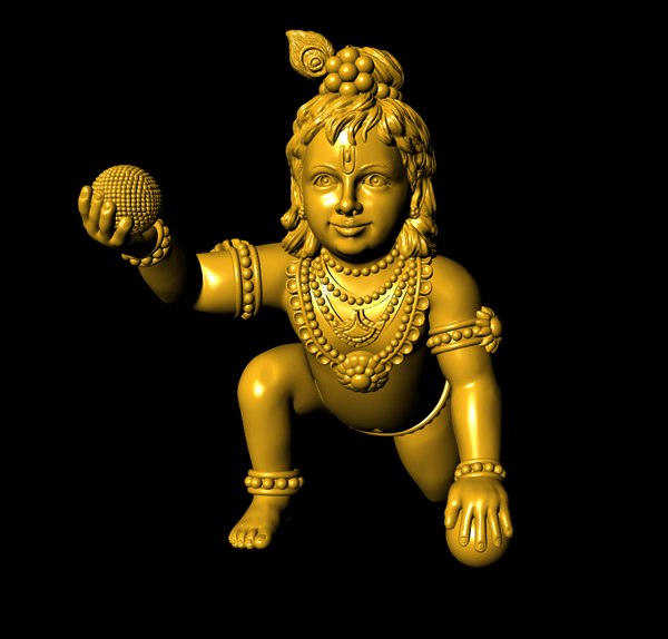 3D модель bal gopal 3d file - TurboSquid 1938692