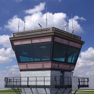 3D Control Tower Models - Browse & Download Formats - TurboSquid