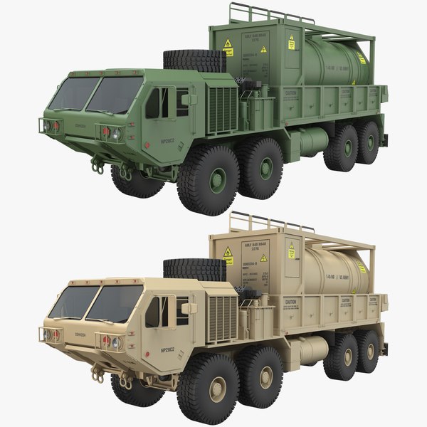 HEMTT Heavy Expanded Mobility Tactical Cargo Truck With Fuel ...