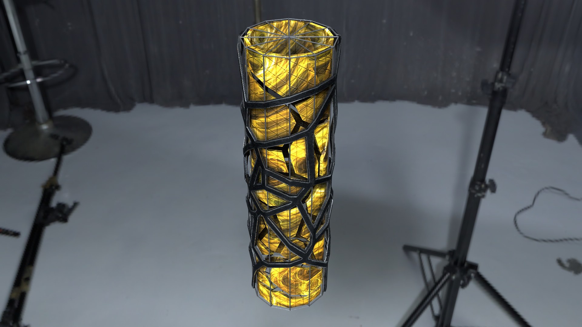 3D ancient alien column pillar model - TurboSquid 1558488
