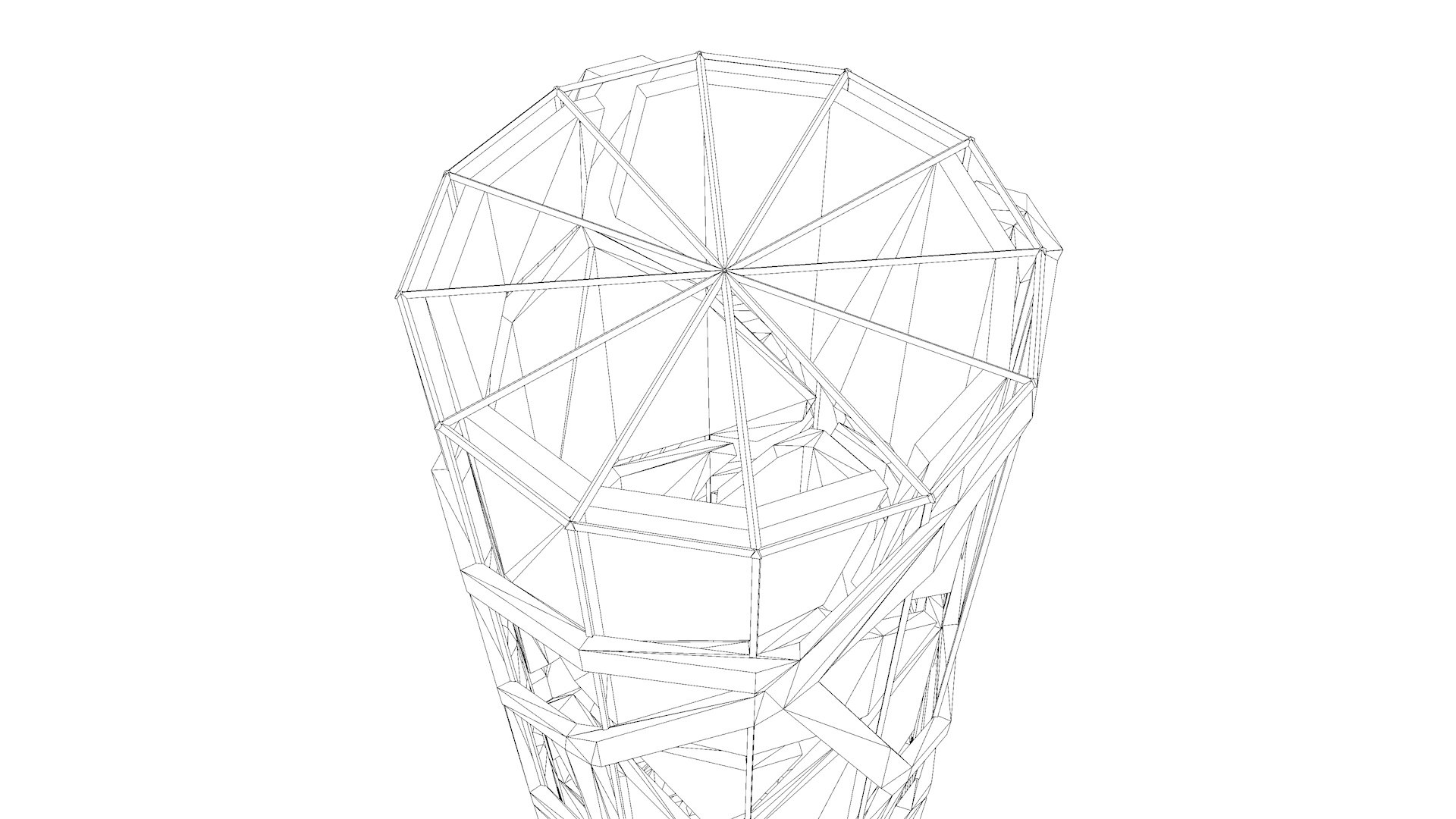 3D ancient alien column pillar model - TurboSquid 1558488