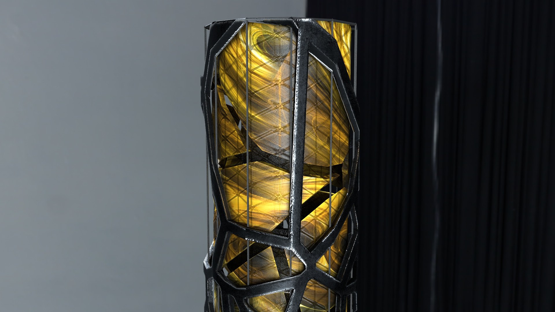 3D ancient alien column pillar model - TurboSquid 1558488
