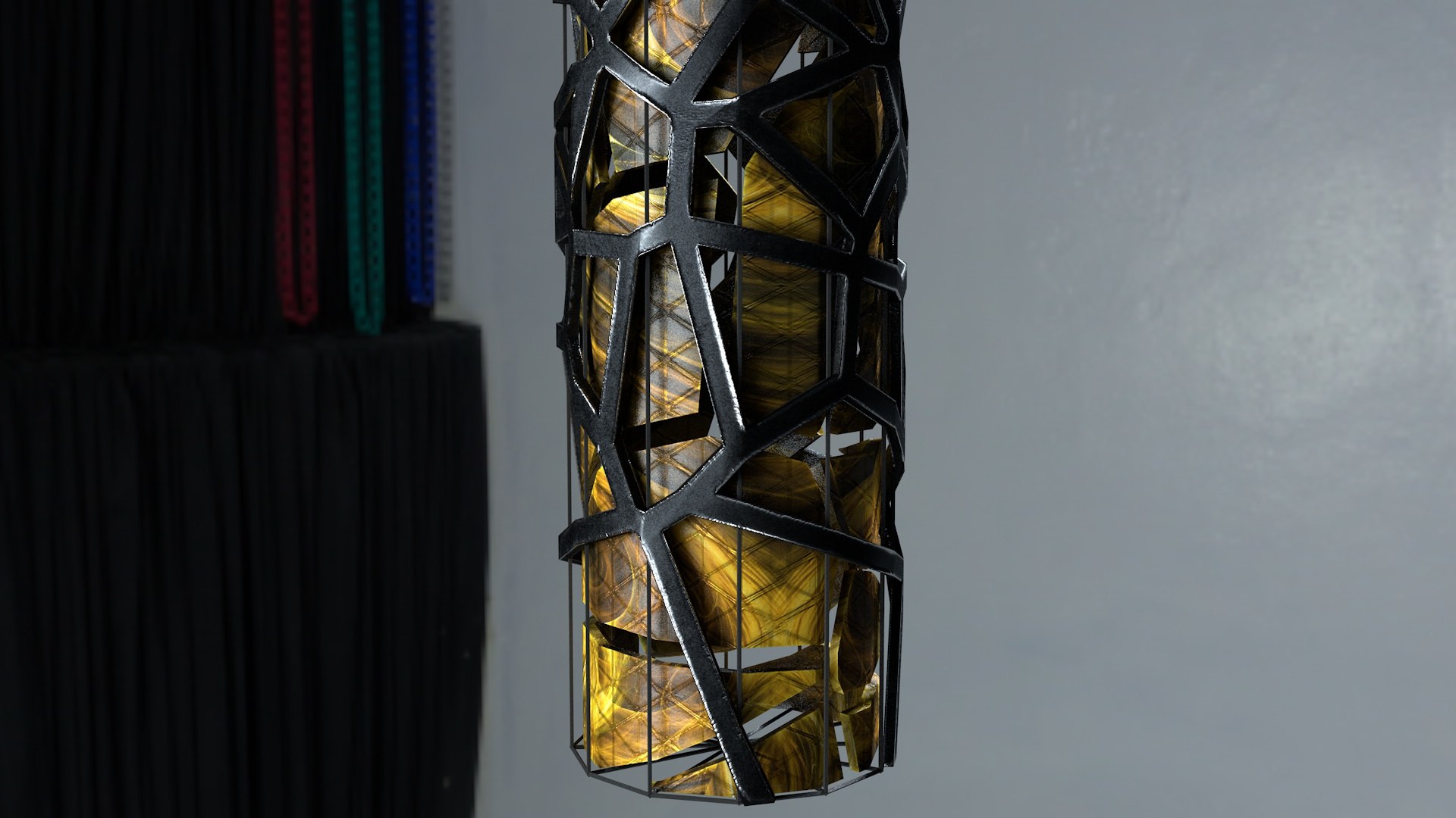 3D ancient alien column pillar model - TurboSquid 1558488