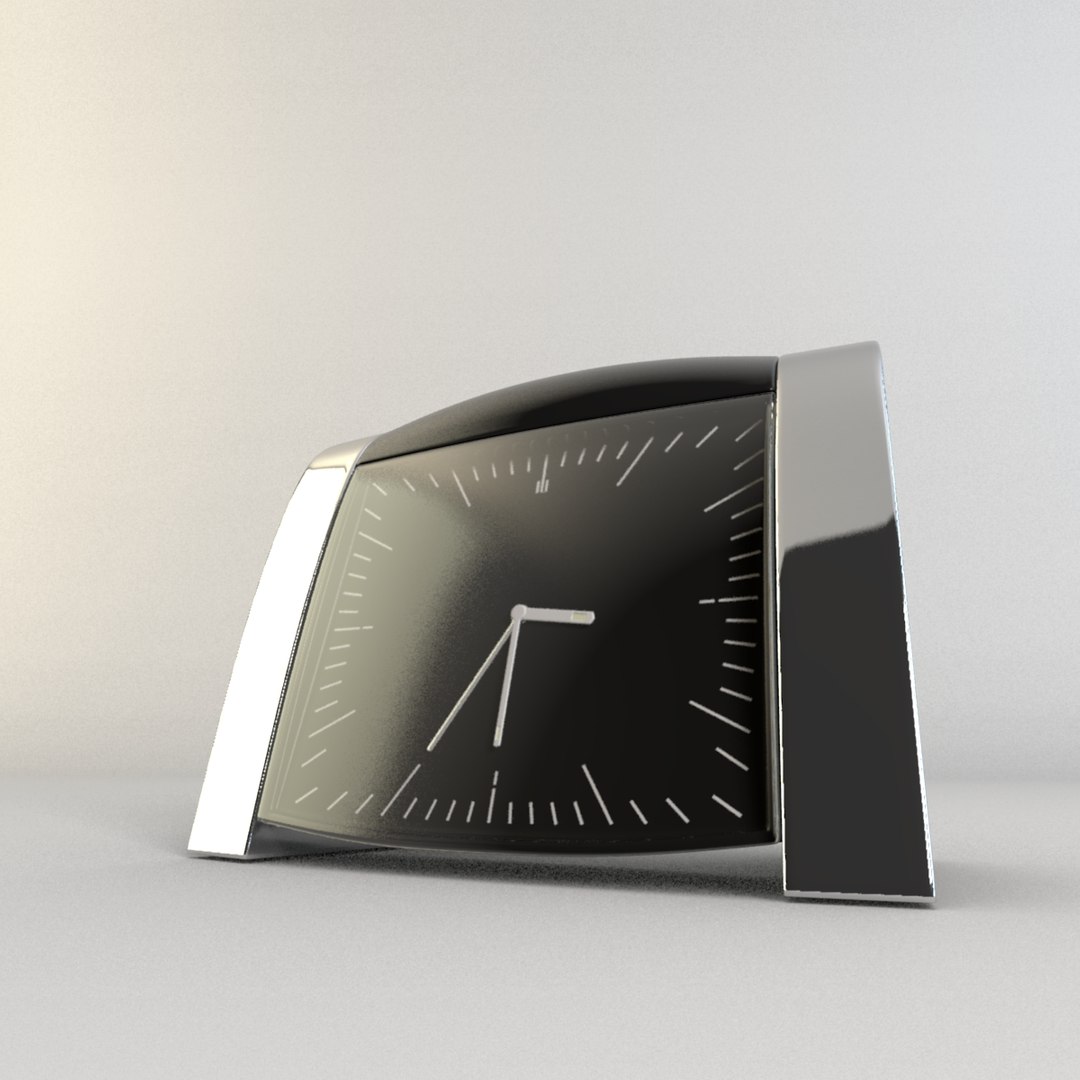 Design Alarm Clock 3d Obj