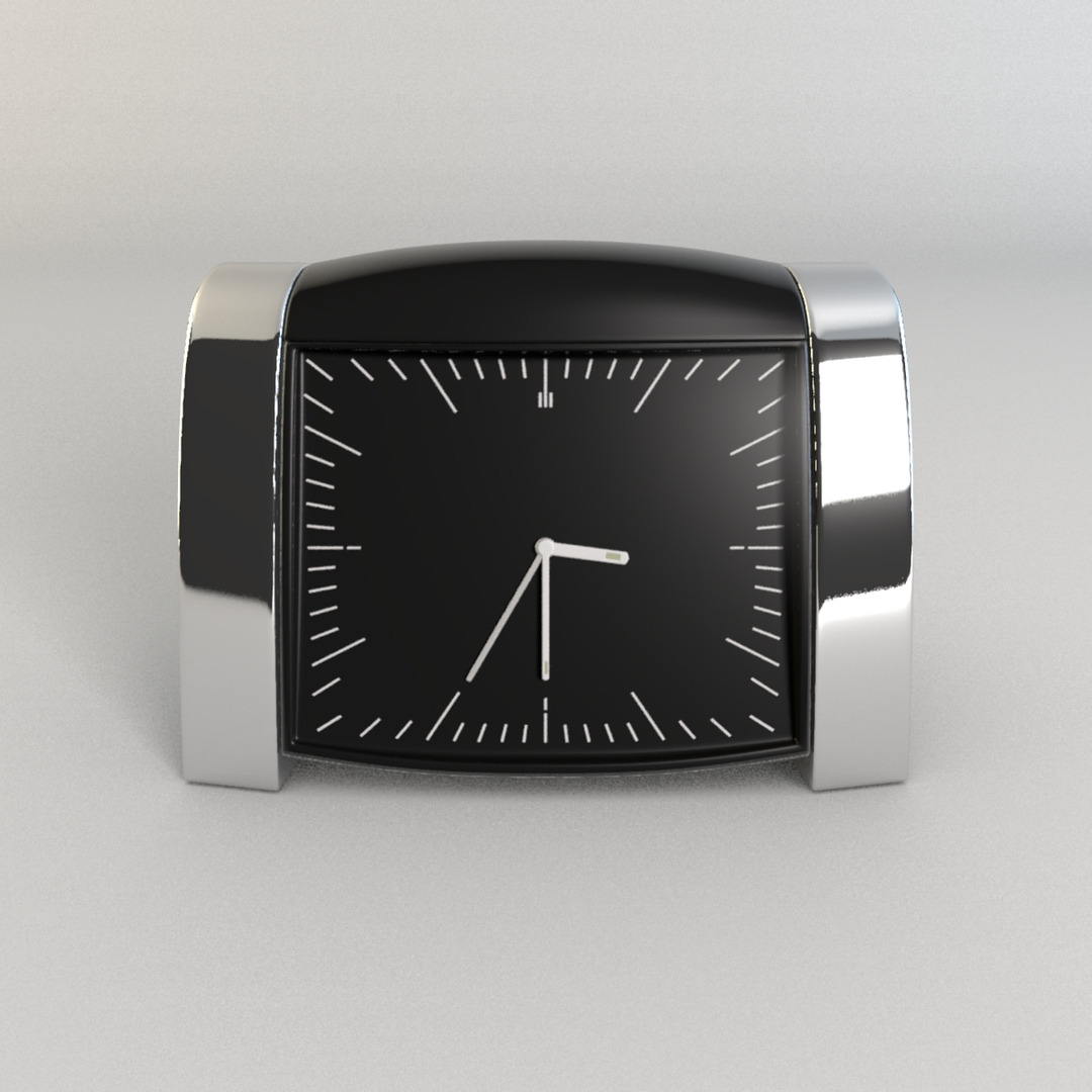 Design Alarm Clock 3d Obj