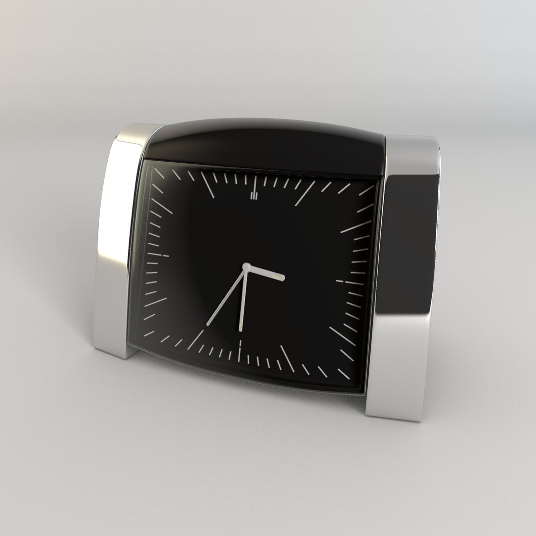 Design Alarm Clock 3d Obj