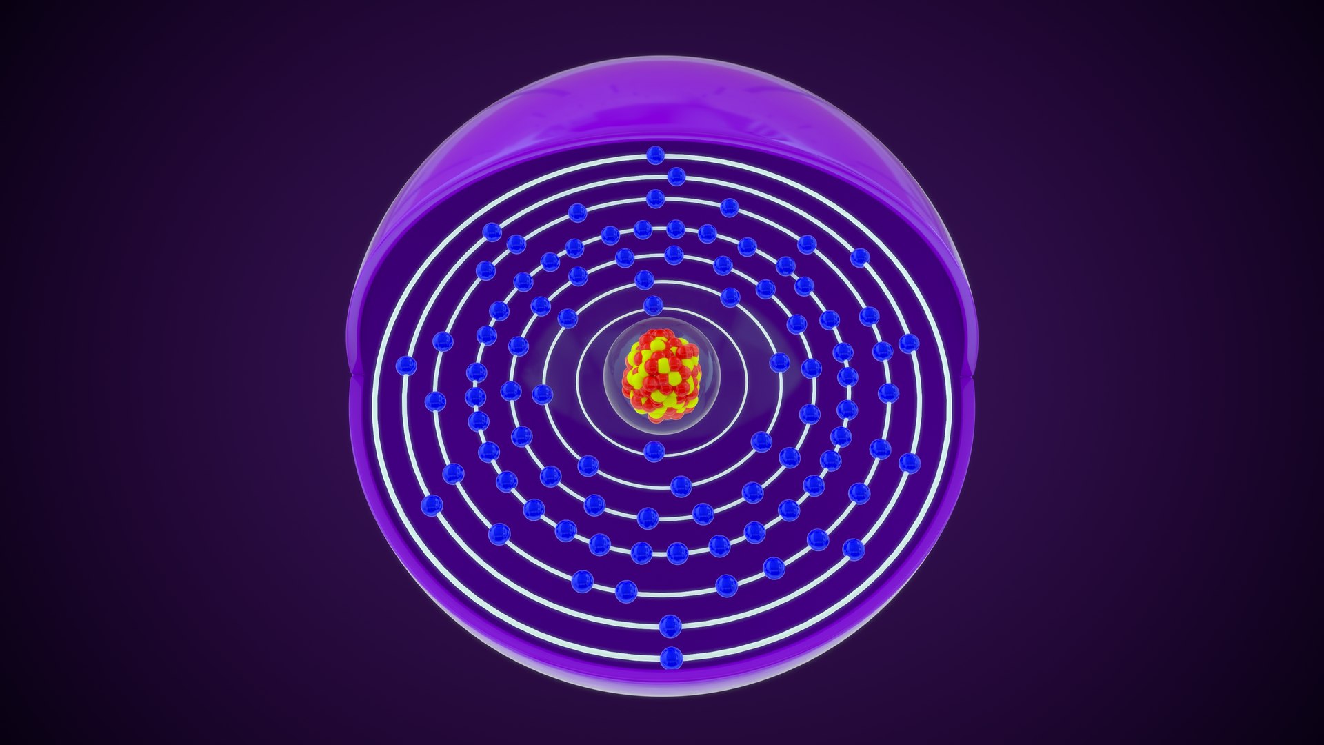 Protactinium Chemical Element Model - TurboSquid 2142023