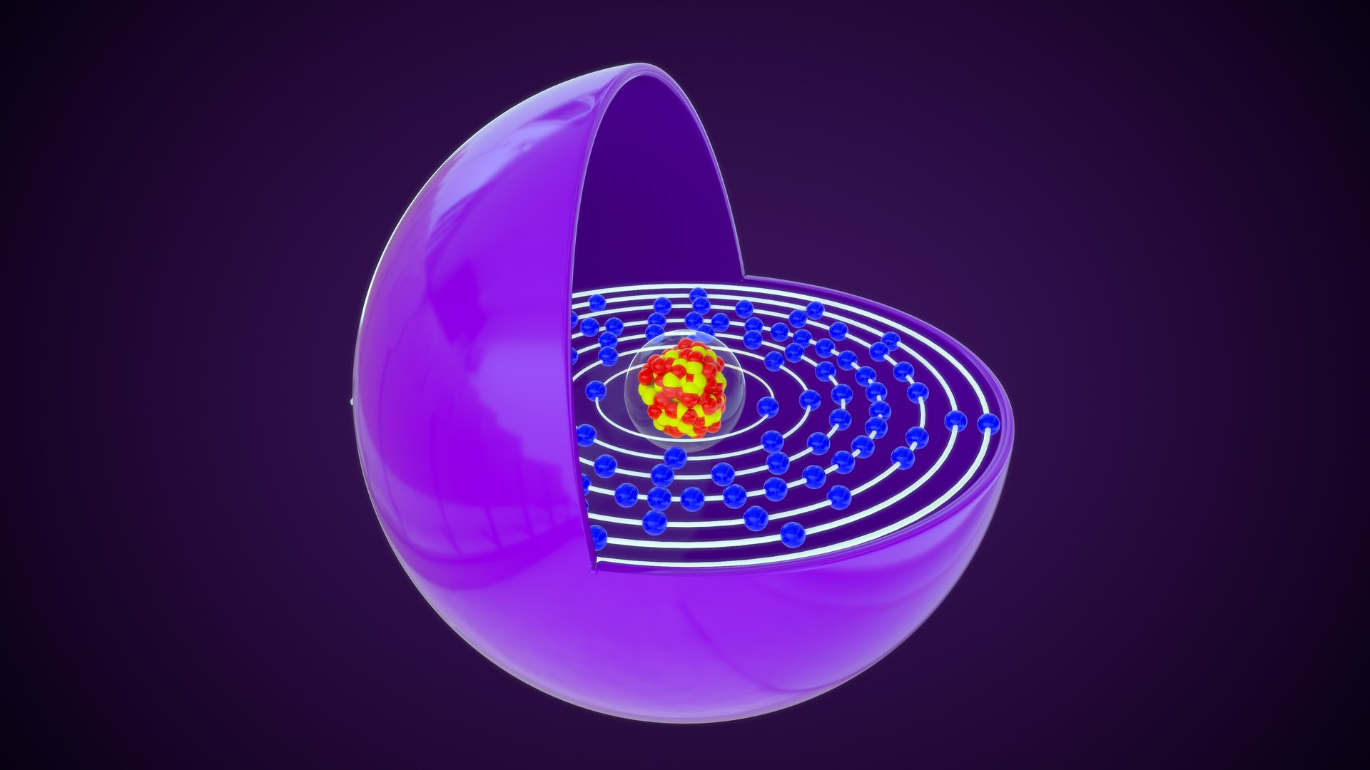 Protactinium Chemical Element Model - TurboSquid 2142023