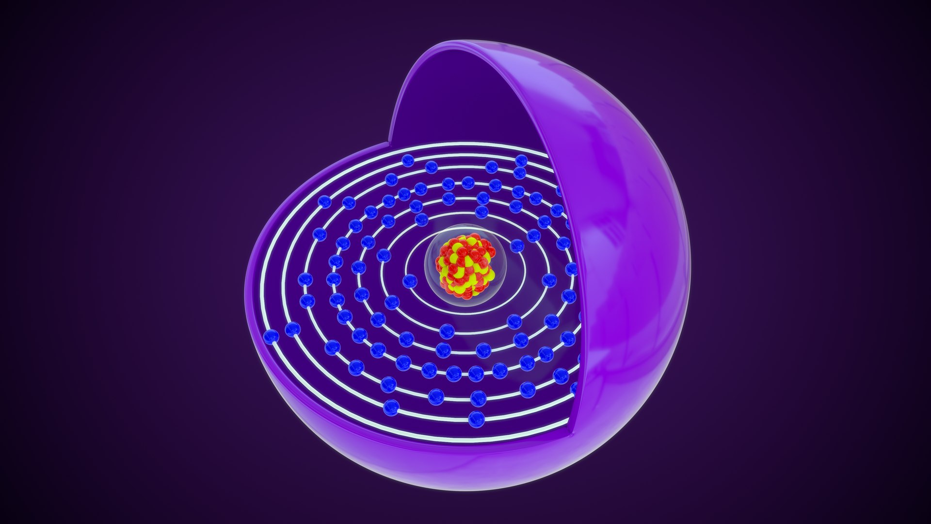 Protactinium Chemical Element Model - TurboSquid 2142023