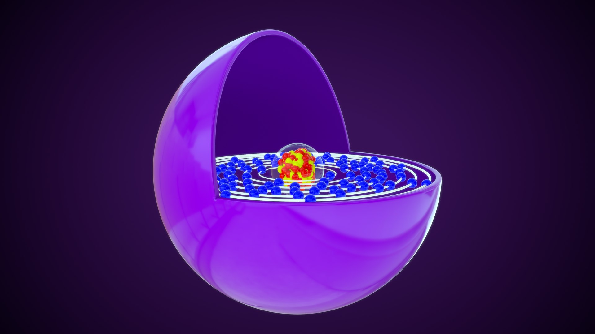 Protactinium Chemical Element Model - TurboSquid 2142023