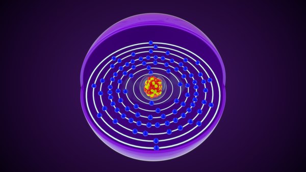 modelo 3d Elemento químico protactinio - TurboSquid 2142023