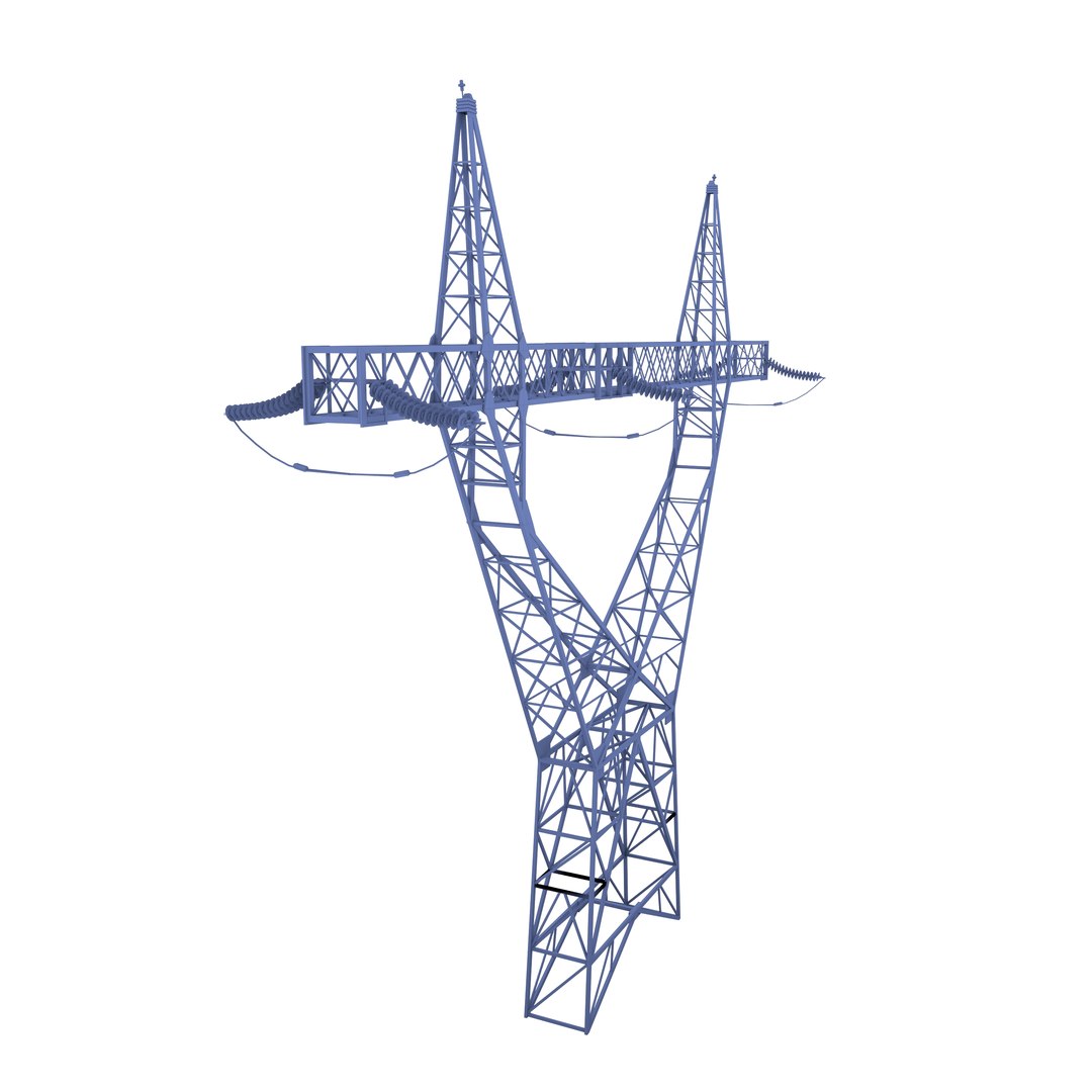 Electricity Poles Blender 3D - TurboSquid 1473386