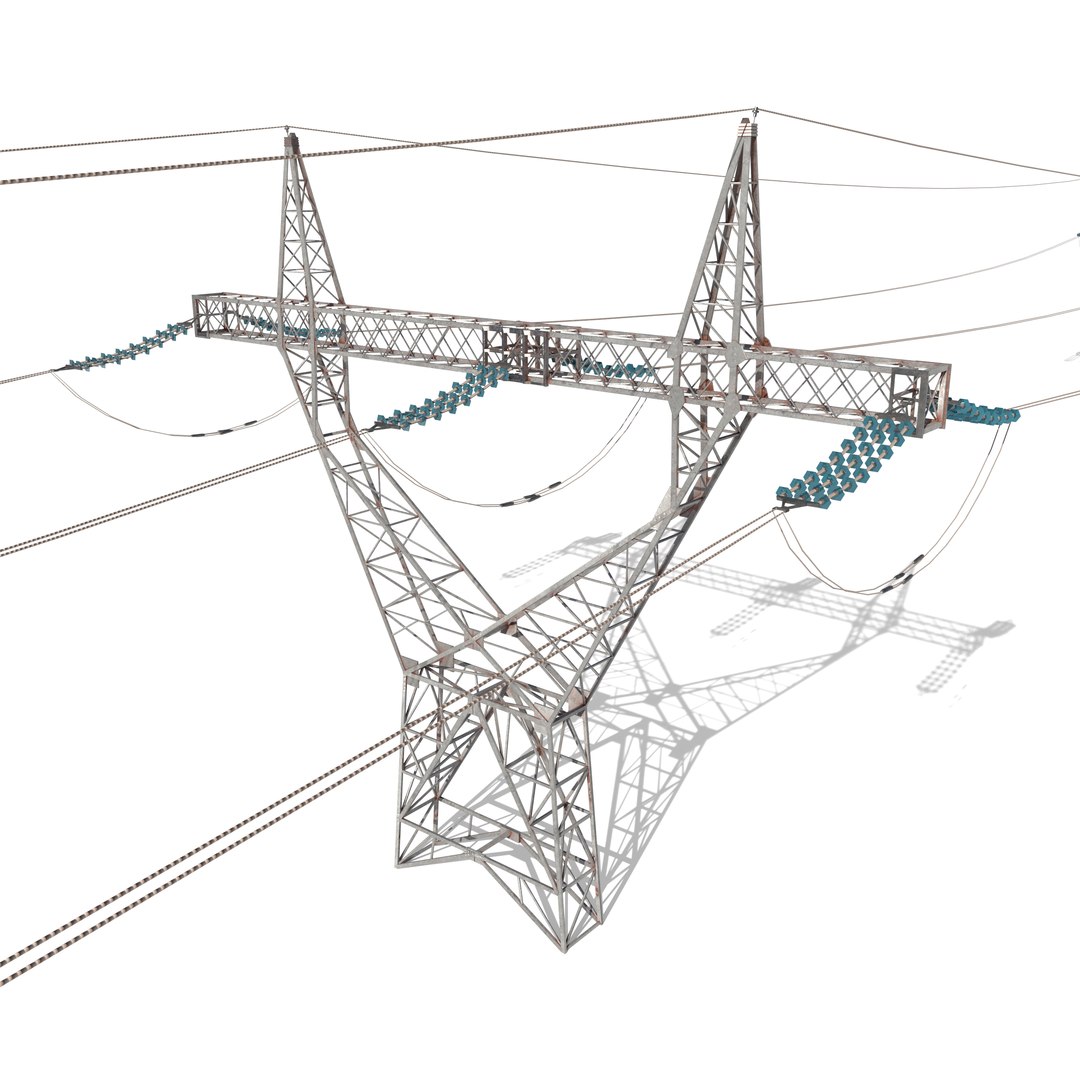 Electricity Poles Blender 3D - TurboSquid 1473386