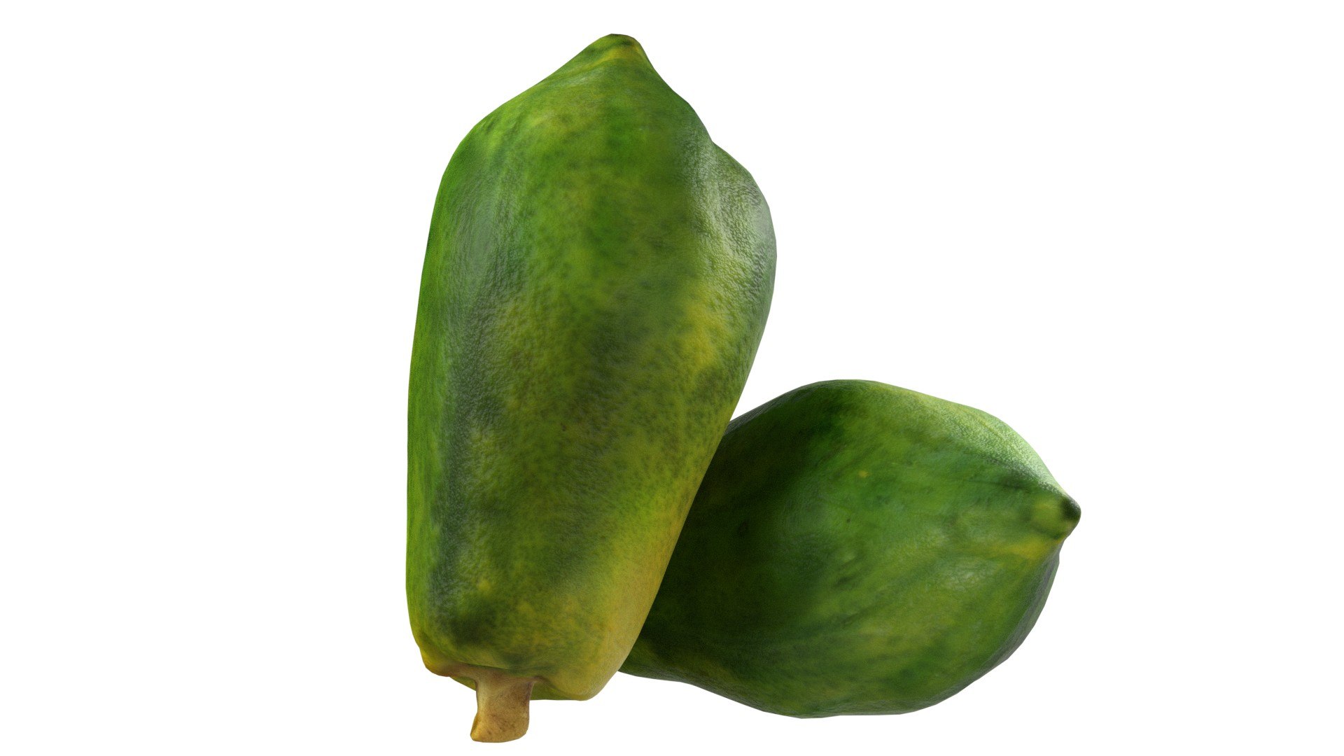 3D Papaya Fruit Model - TurboSquid 2385090
