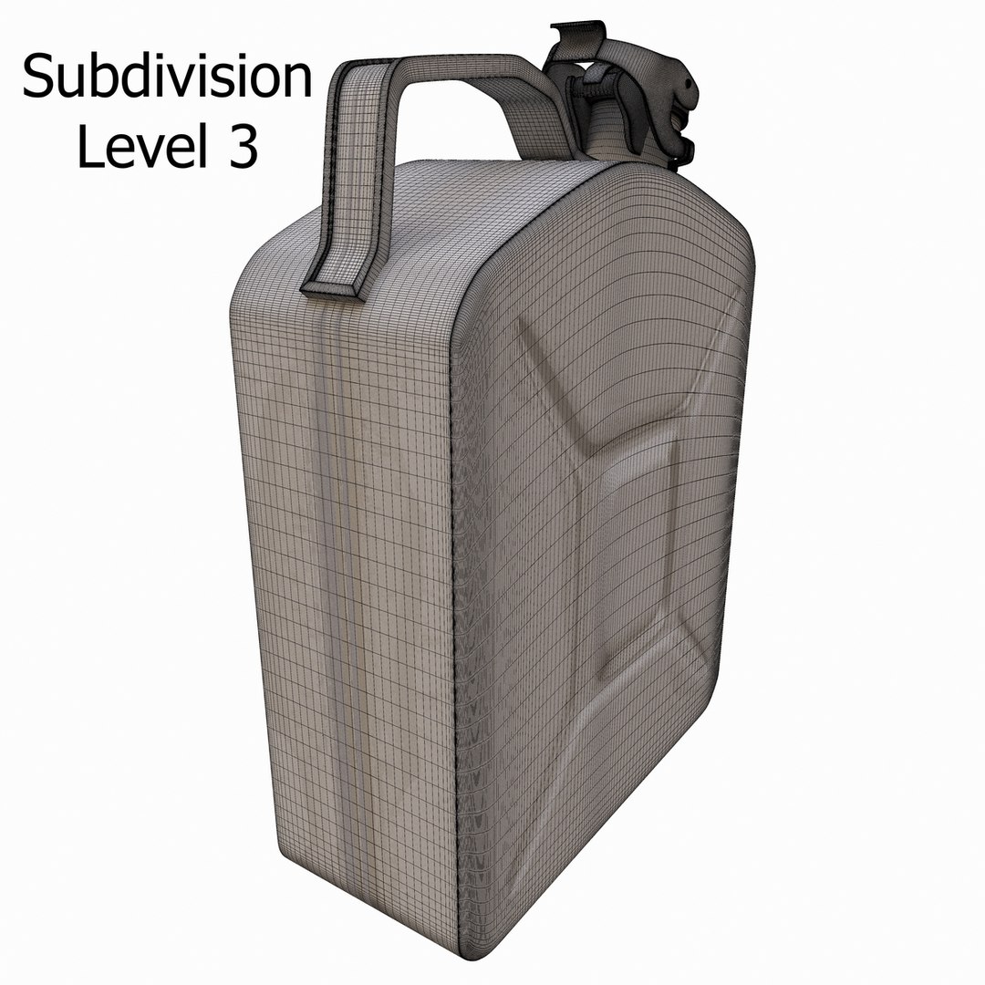 Jerrycan 3d Model