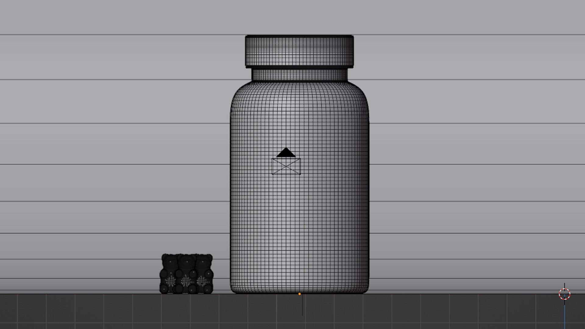 Supplement Gummies Bottle 3D Model - TurboSquid 2139543