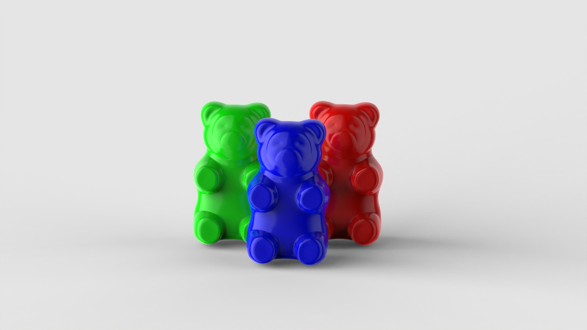 Supplement Gummies Bottle 3D Model - TurboSquid 2139543