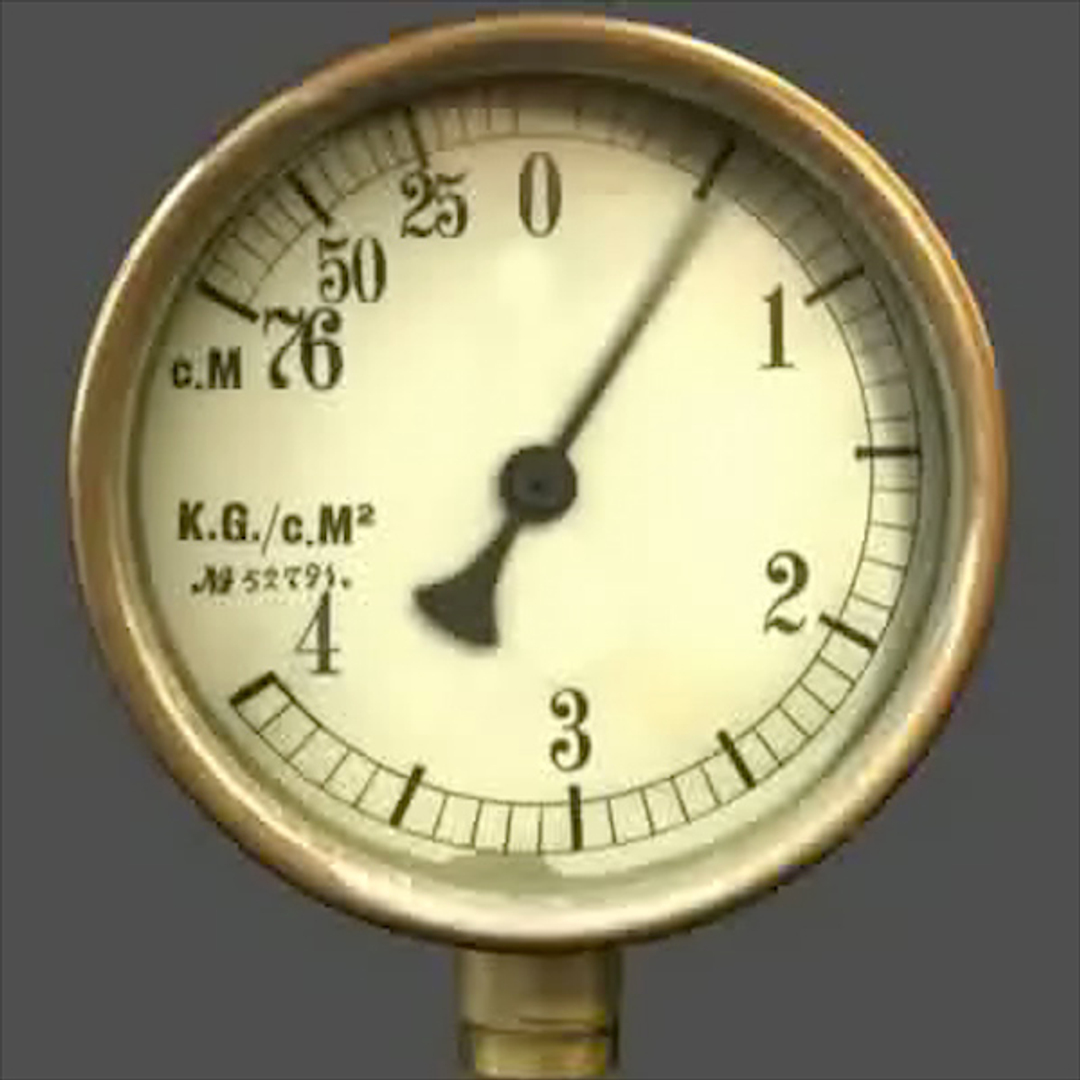 3d Meter Gauge Model