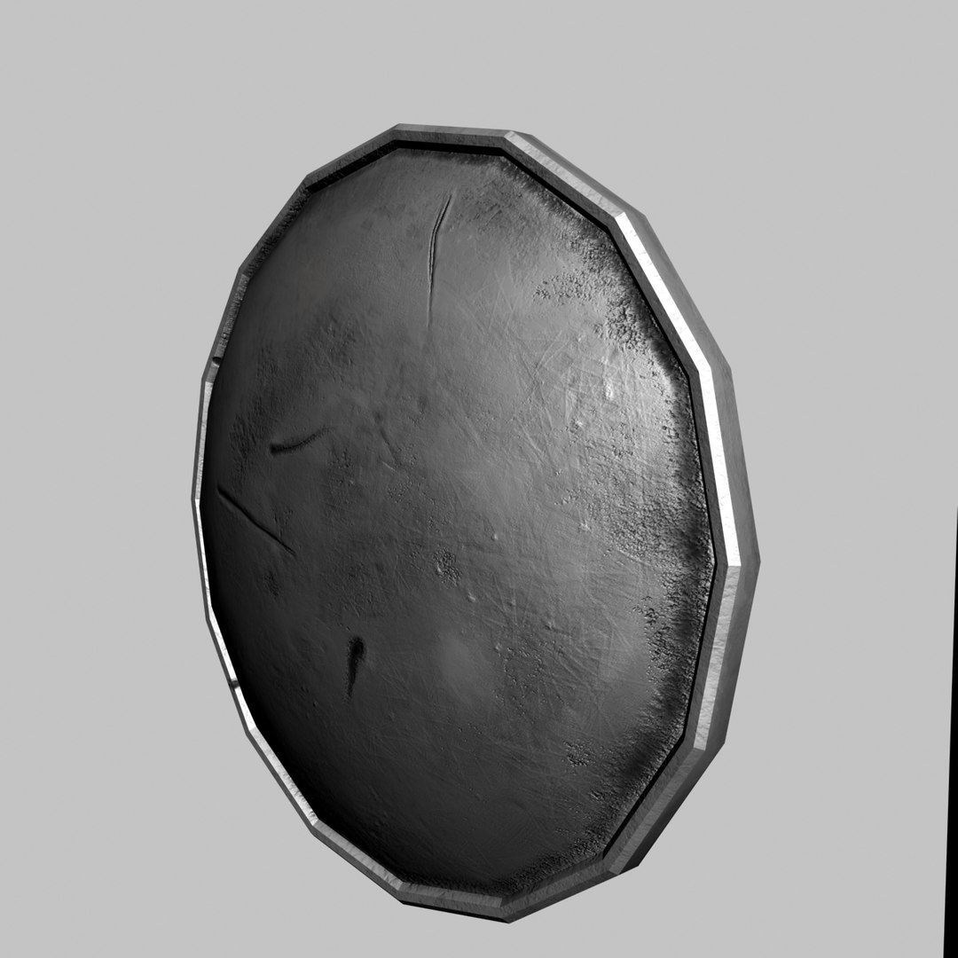 3ds max medieval shield