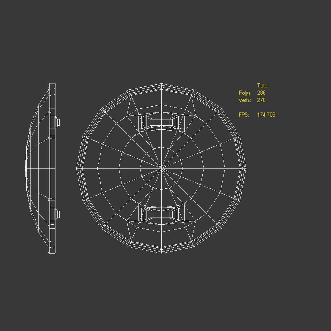3ds max medieval shield