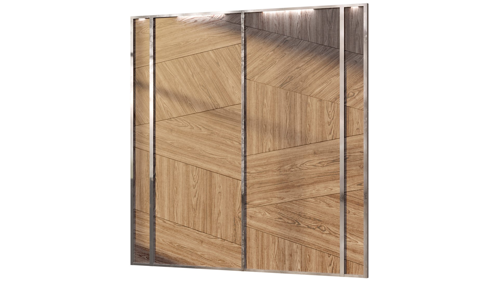 Wall Panel 0291-shpon Model - TurboSquid 2382082