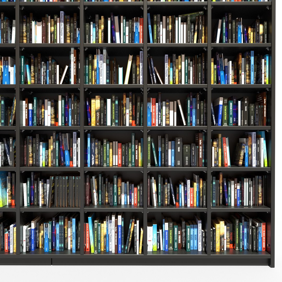 Book Shelf 3D Model - TurboSquid 2248910