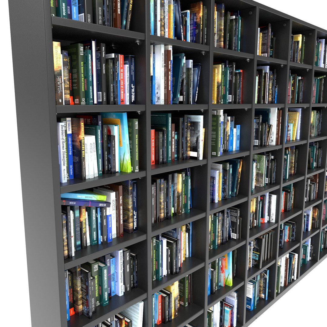 Book Shelf 3D Model - TurboSquid 2248910