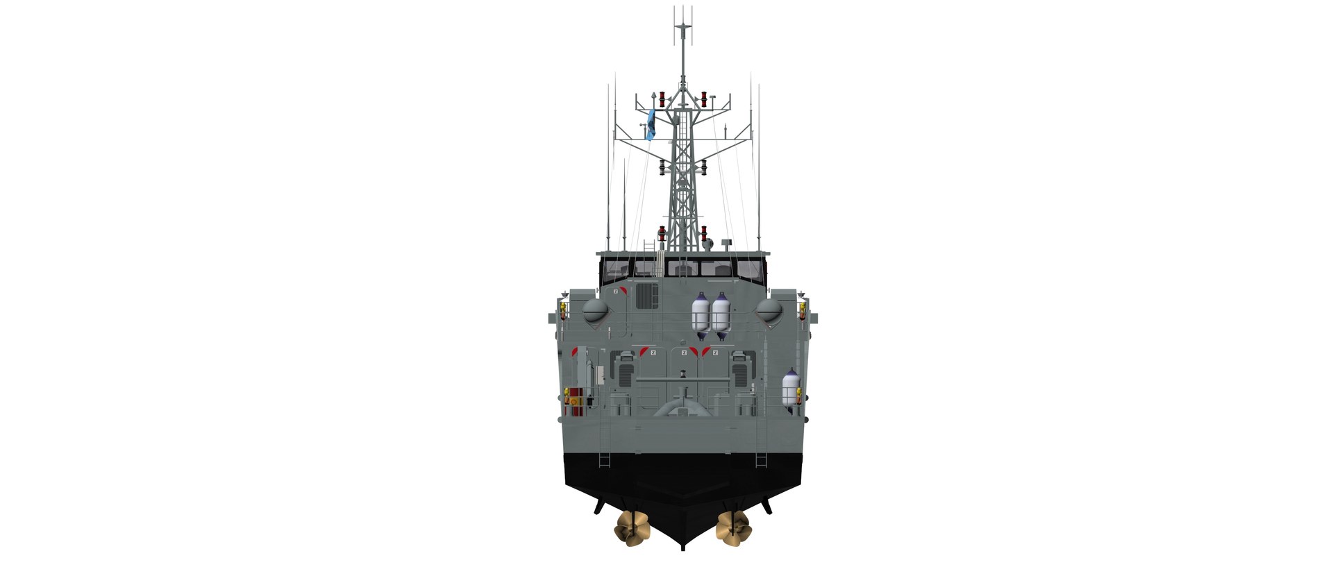 3D Guardian Class Patrol Boat - RFNS Savenaca Model - TurboSquid 2038884