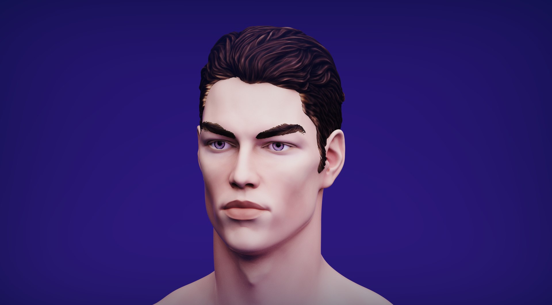 Indigo Immortal Superhero Model - TurboSquid 2052573