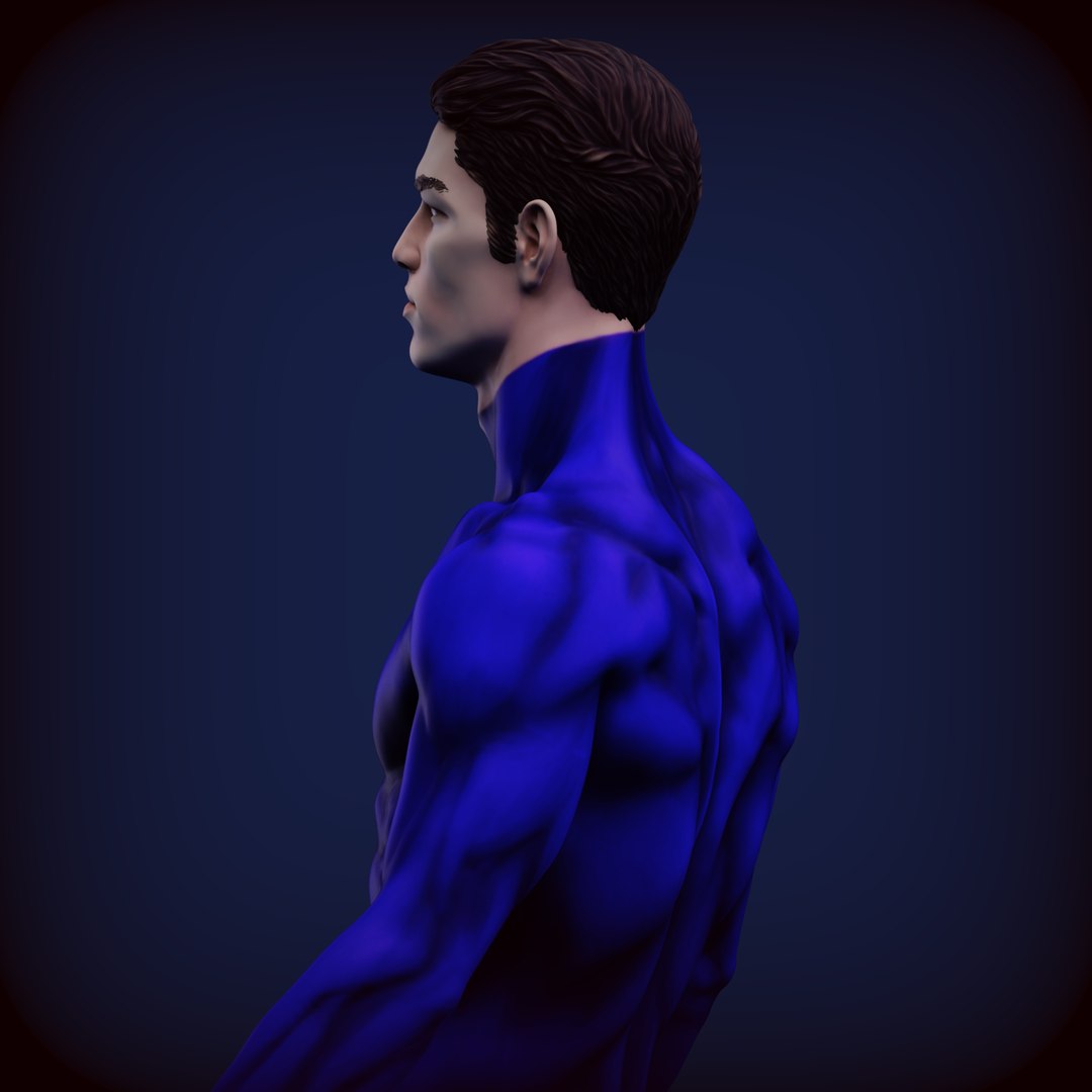 Indigo Immortal Superhero Model - TurboSquid 2052573