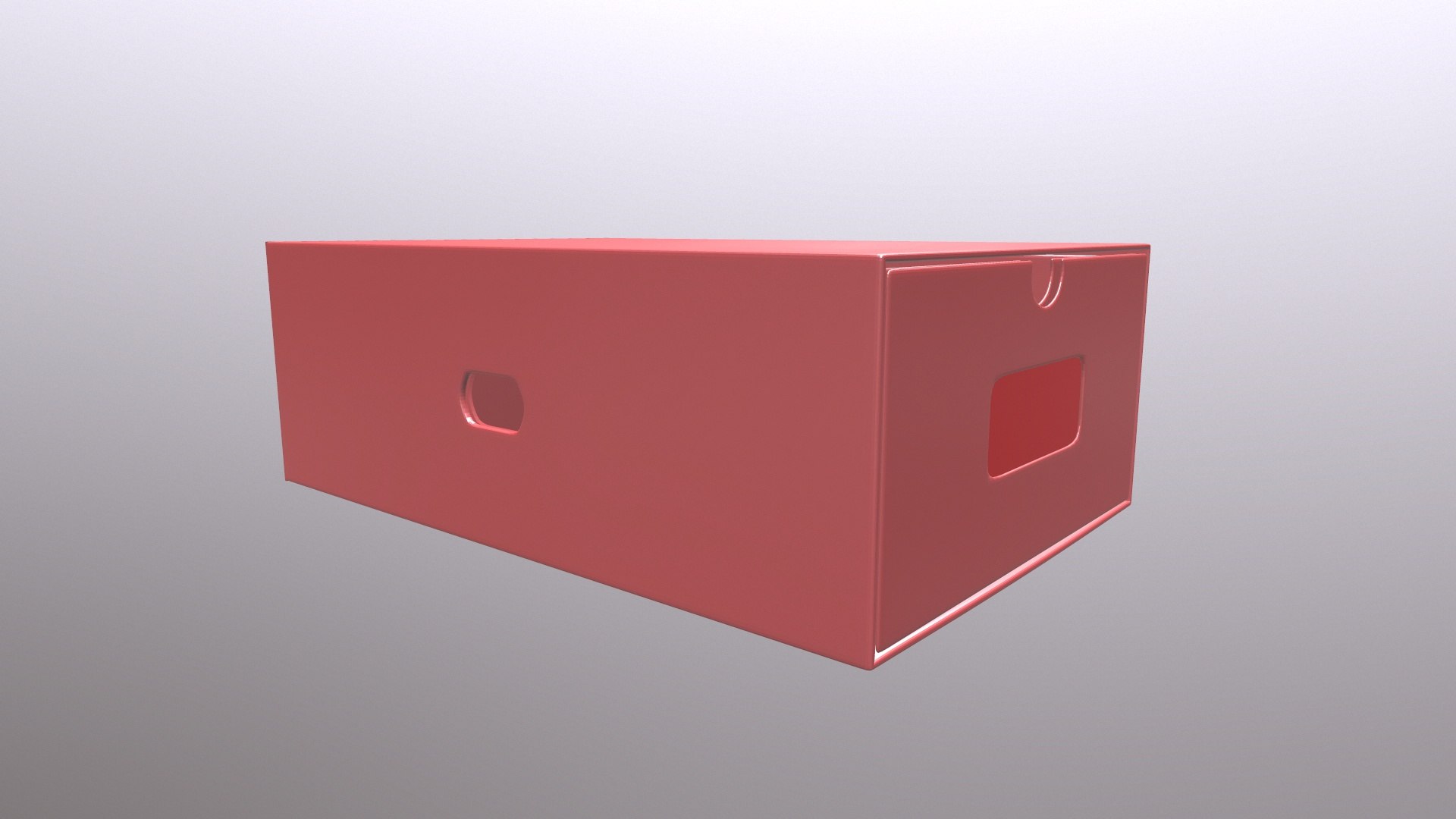 3D Red Box model - TurboSquid 2000404