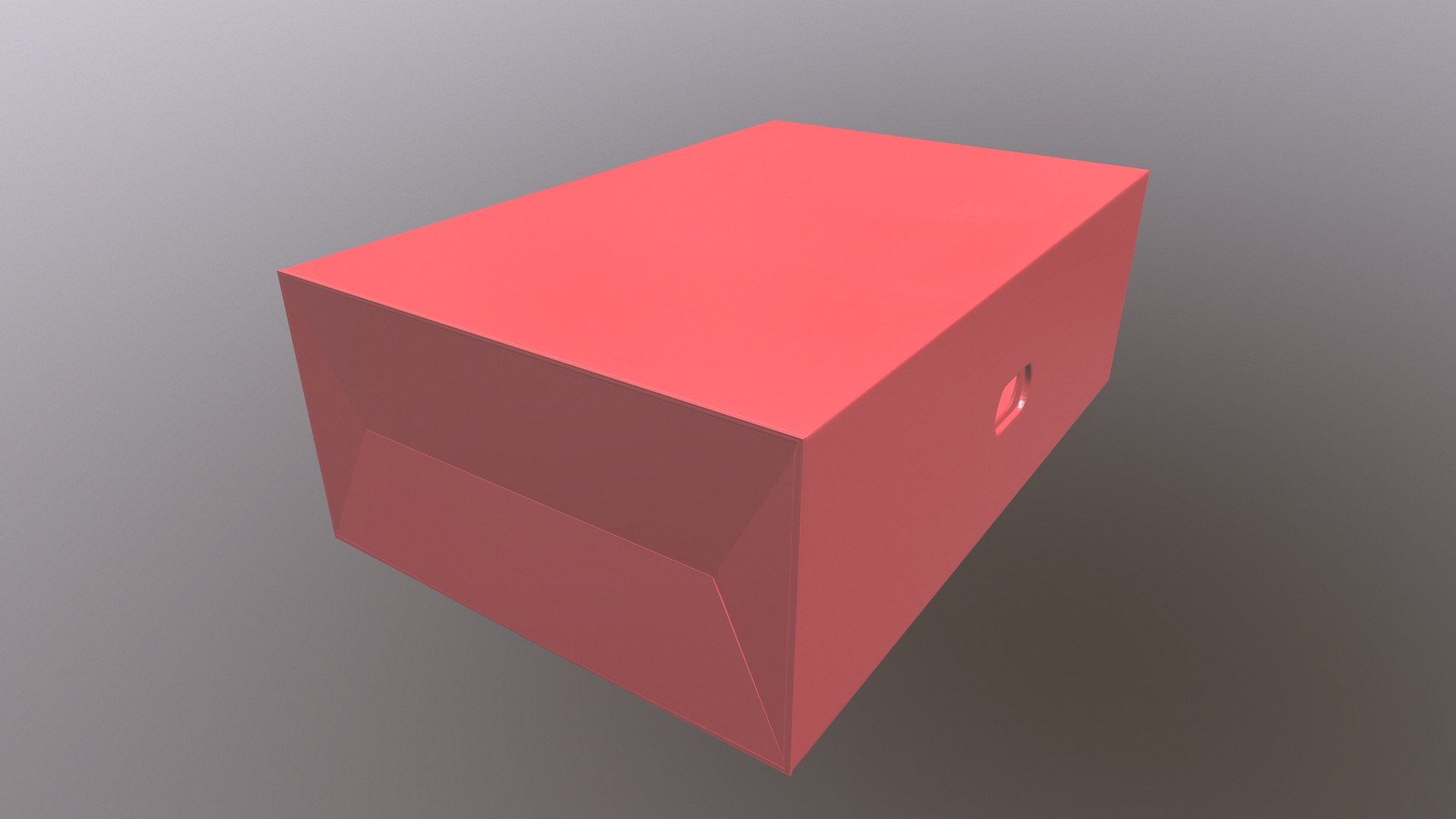 3D Red Box model - TurboSquid 2000404